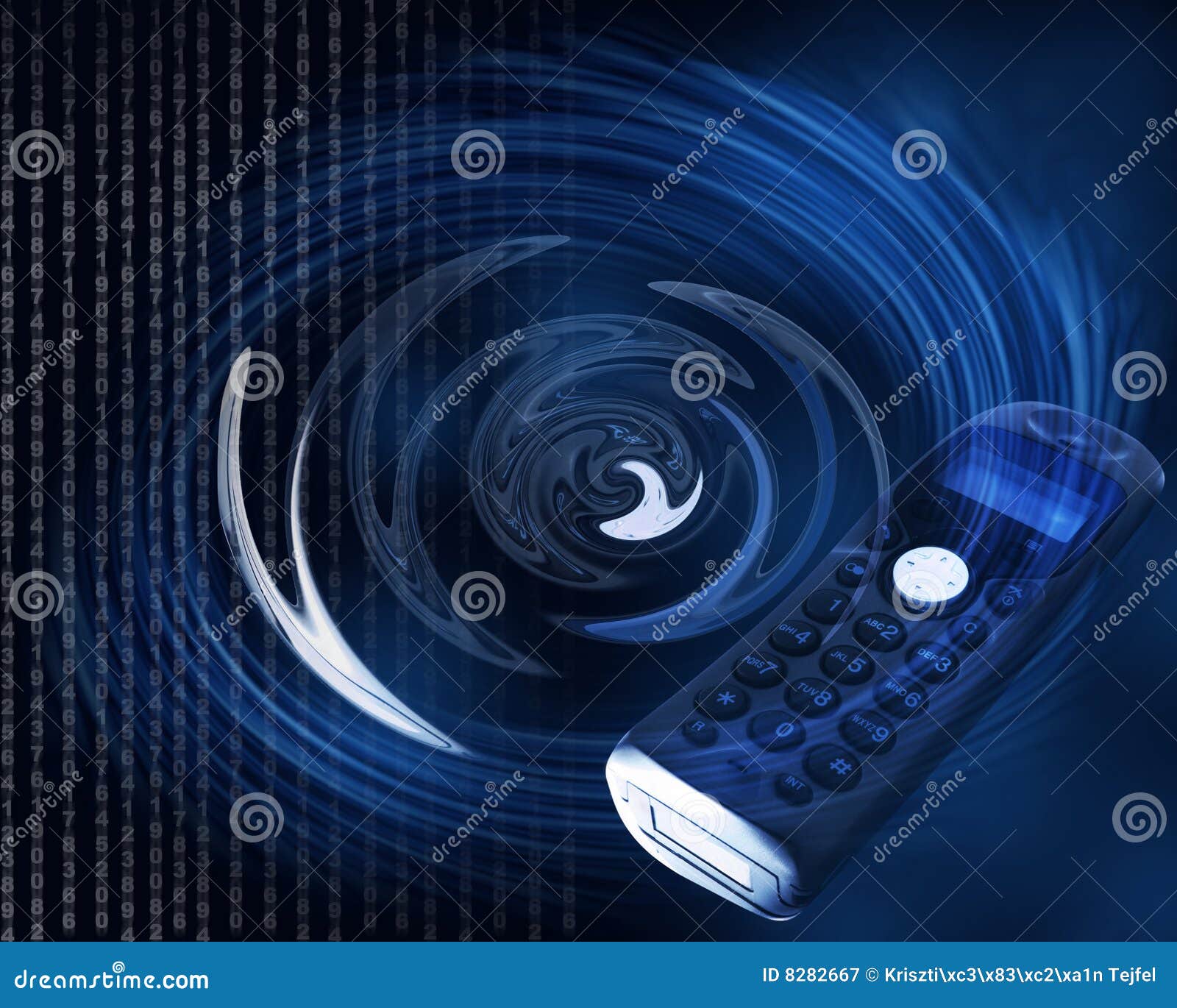 Communication background stock illustration. Illustration of cyber ...