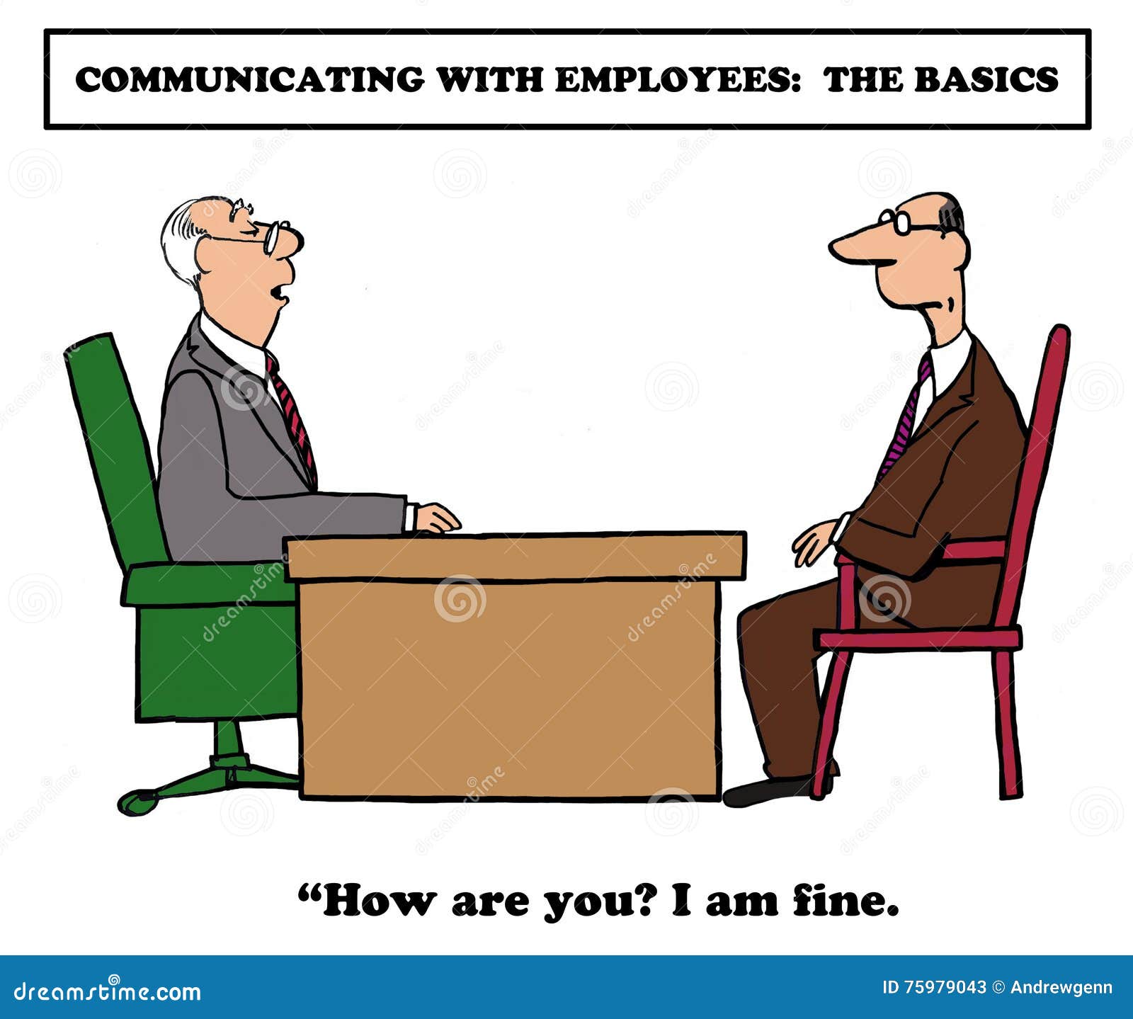 Communicate Cartoon