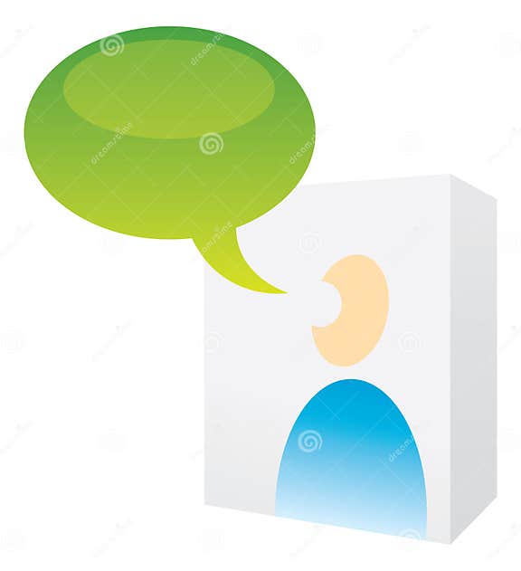 Communication box stock illustration. Illustration of concept - 10539505