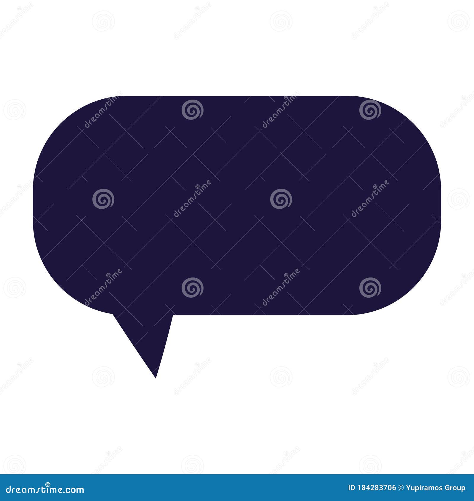 Communication Bubble Icon Vector Design Stock Vector - Illustration of ...