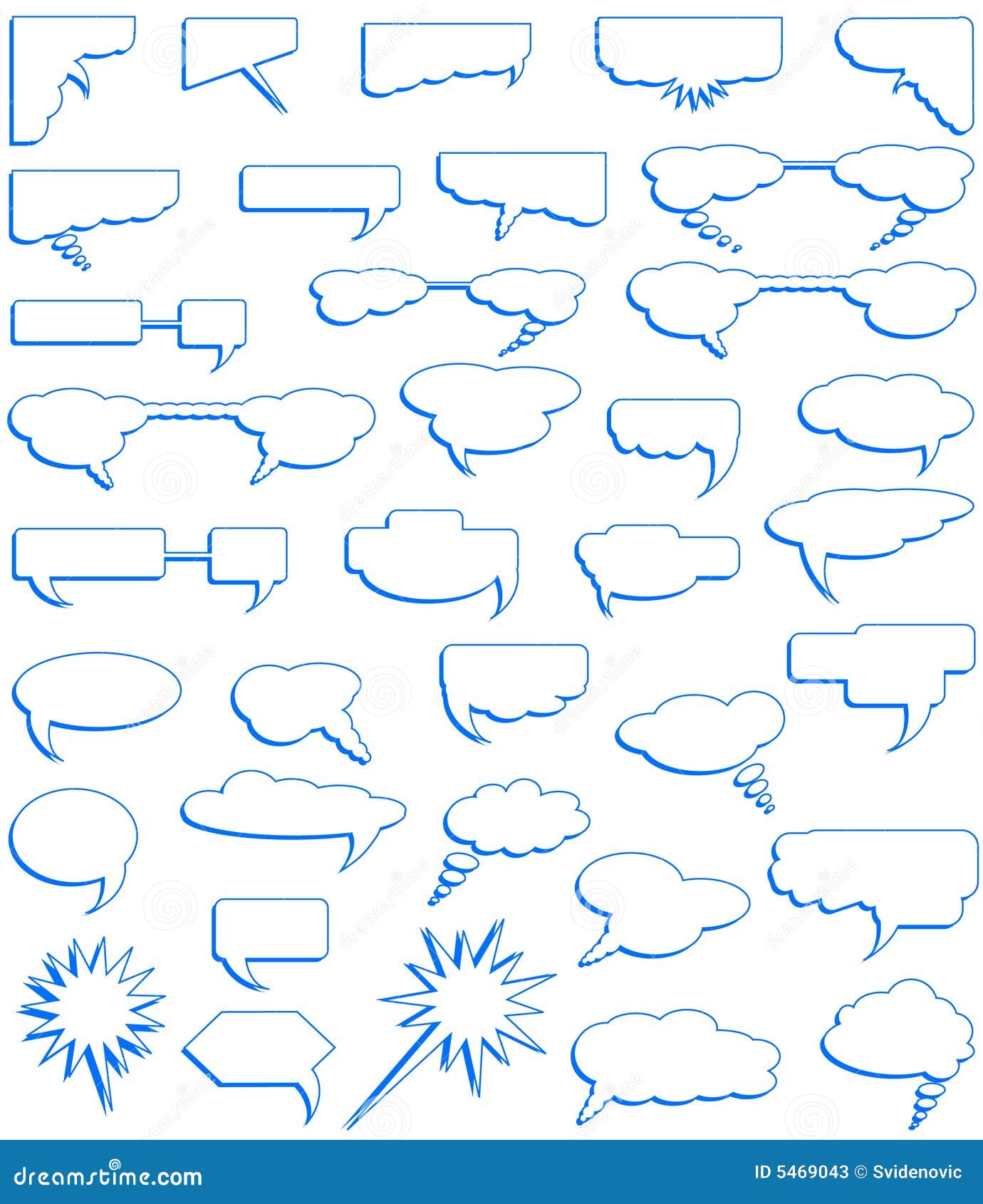 Communication bubbles stock vector. Illustration of design - 5469043