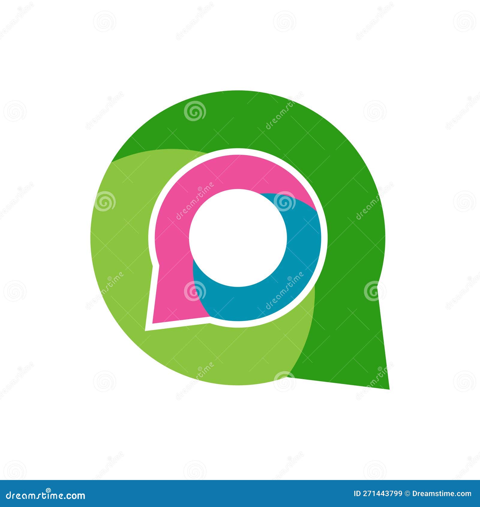 Communication chat logo stock illustration. Illustration of graphic ...