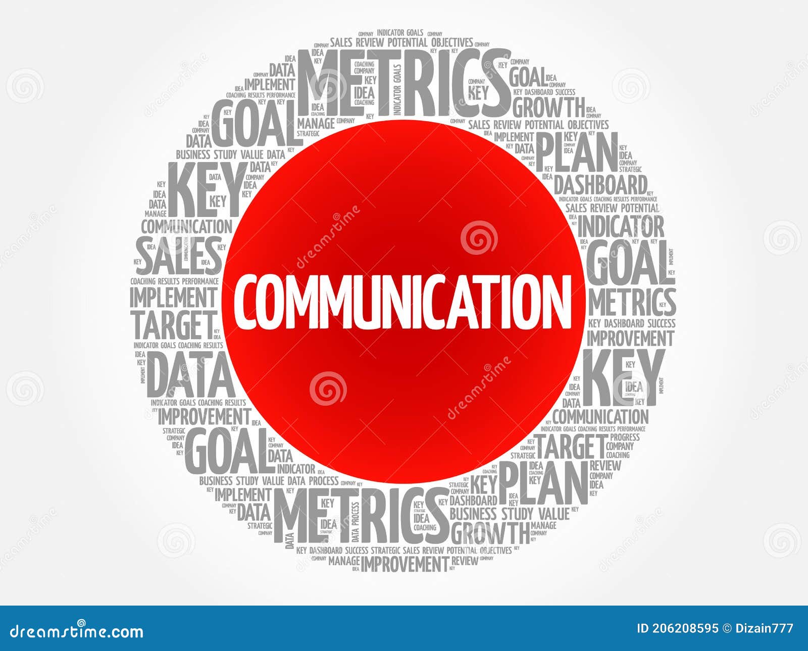 Communication Circle Word Cloud Stock Illustration - Illustration of cloud, media: 206208595