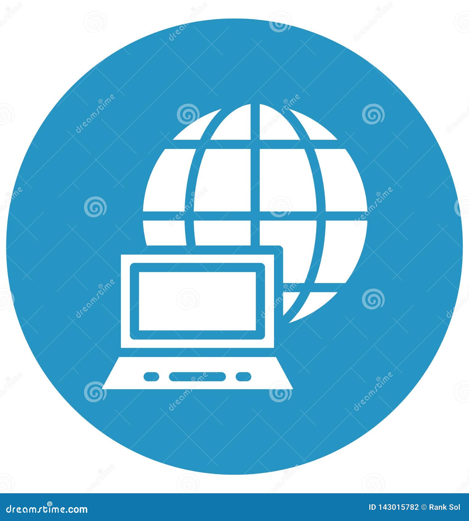 Connected with Internet Isolated Vector Icon Which Can Easily Modify or ...