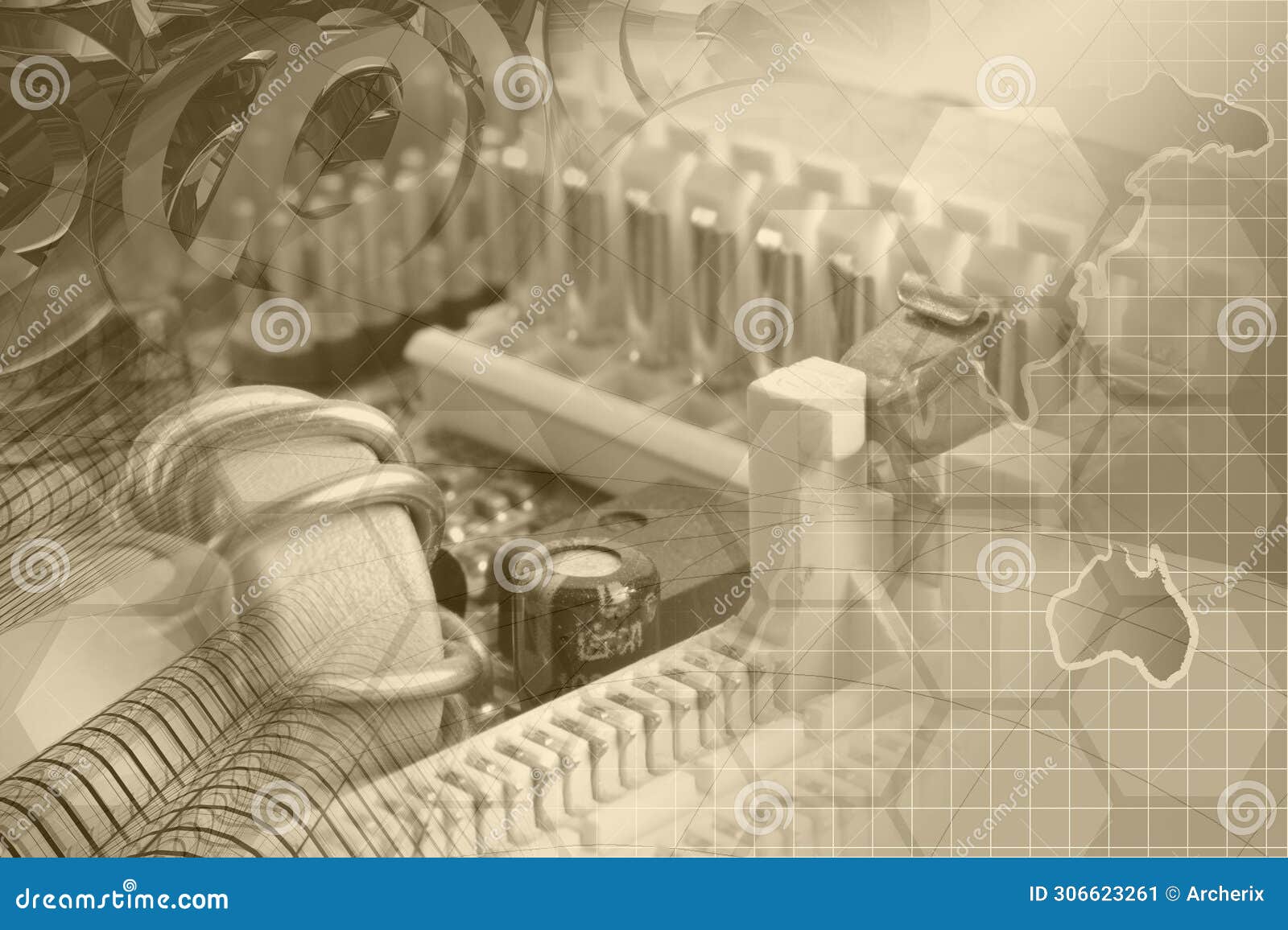 Communication stock image. Image of financial, chain - 306623261