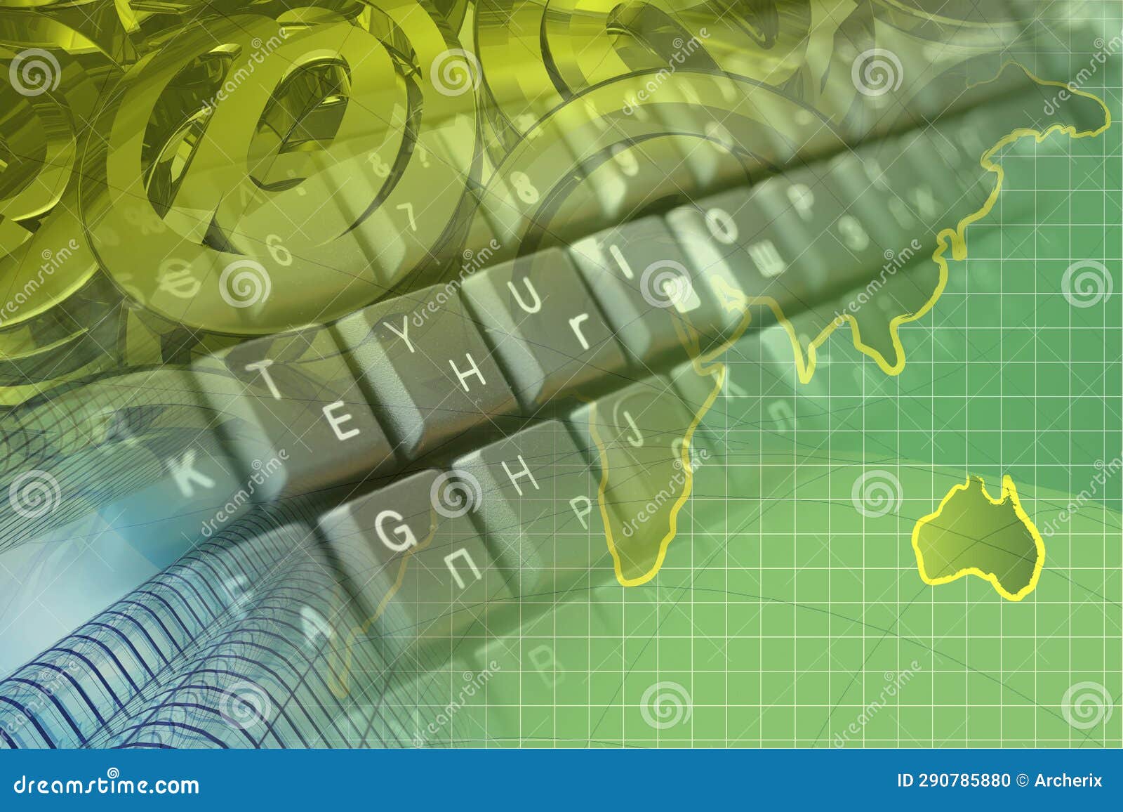 Communication stock photo. Image of contemporary, link - 290785880