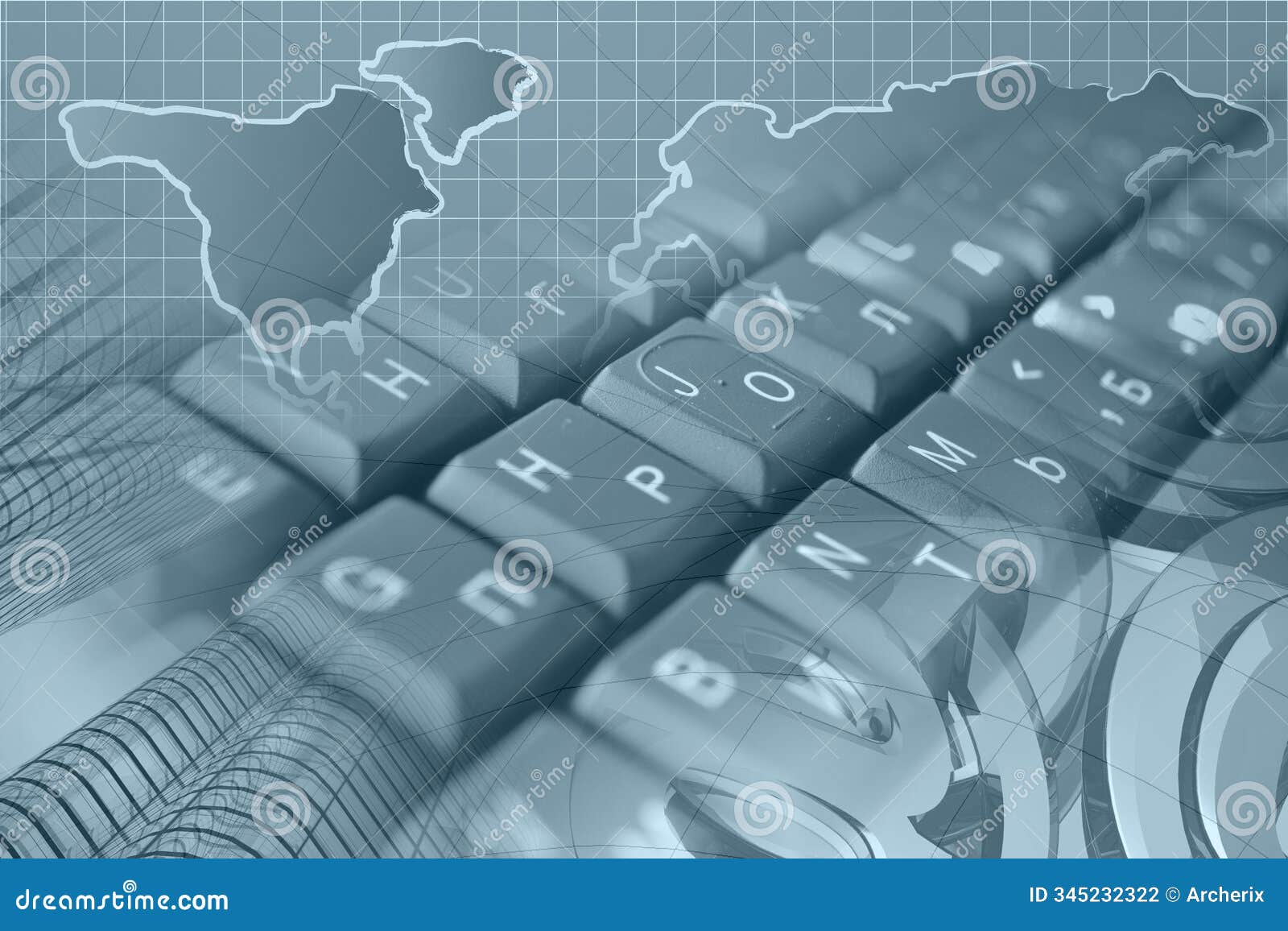 Communication Collage Stock Photography | CartoonDealer.com #84015302