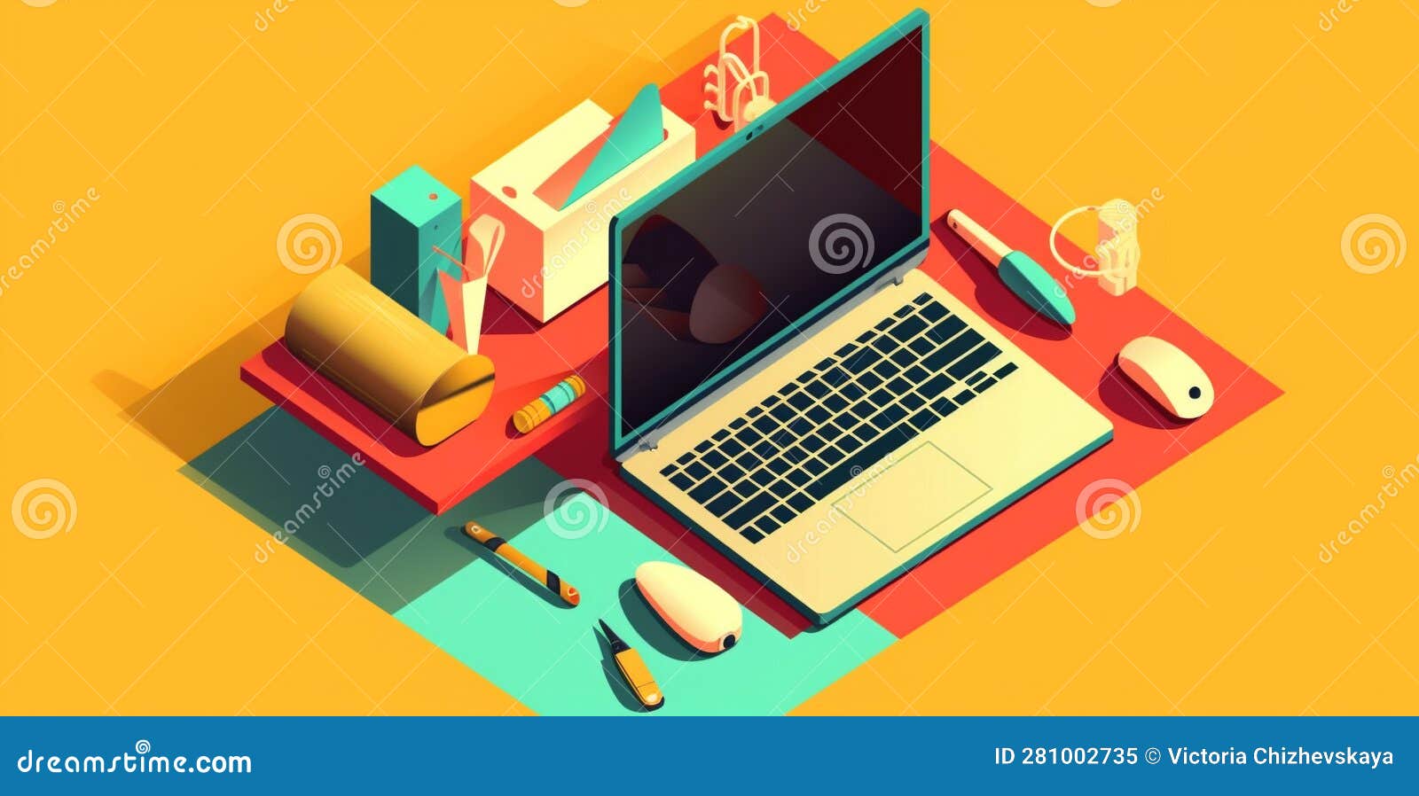 Design Laptop Space Web Colours Copy Gadget Background Business ...