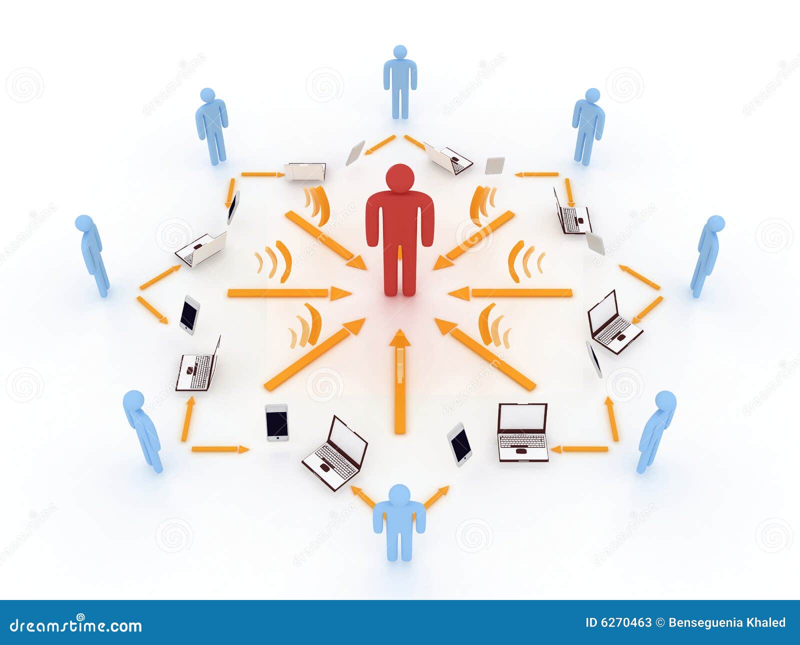 Communication concept stock illustration. Illustration of digital - 6270463