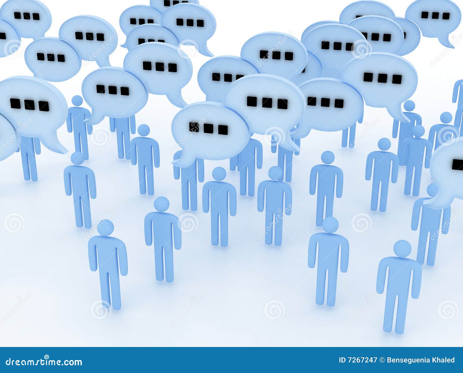 Communication concept stock illustration. Illustration of render - 7267247