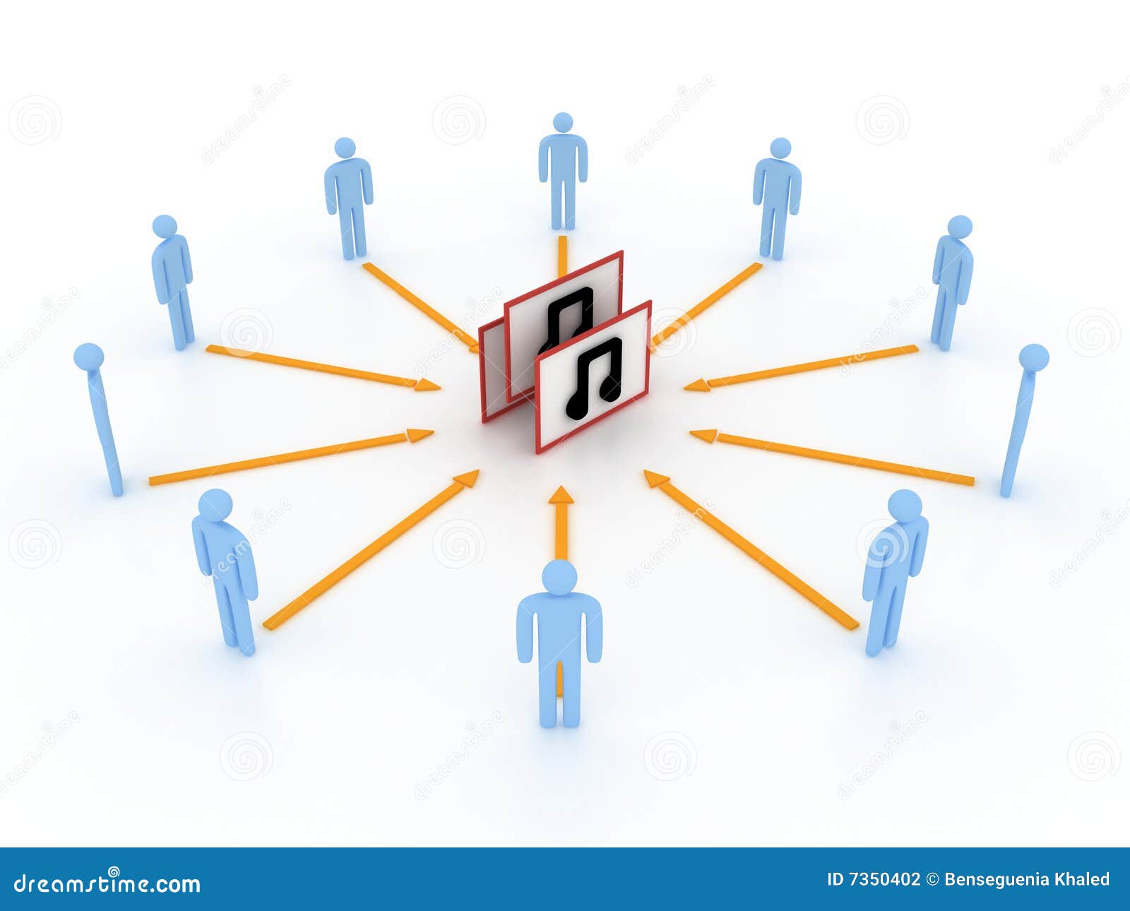 Communication concept stock illustration. Illustration of forum - 7350402