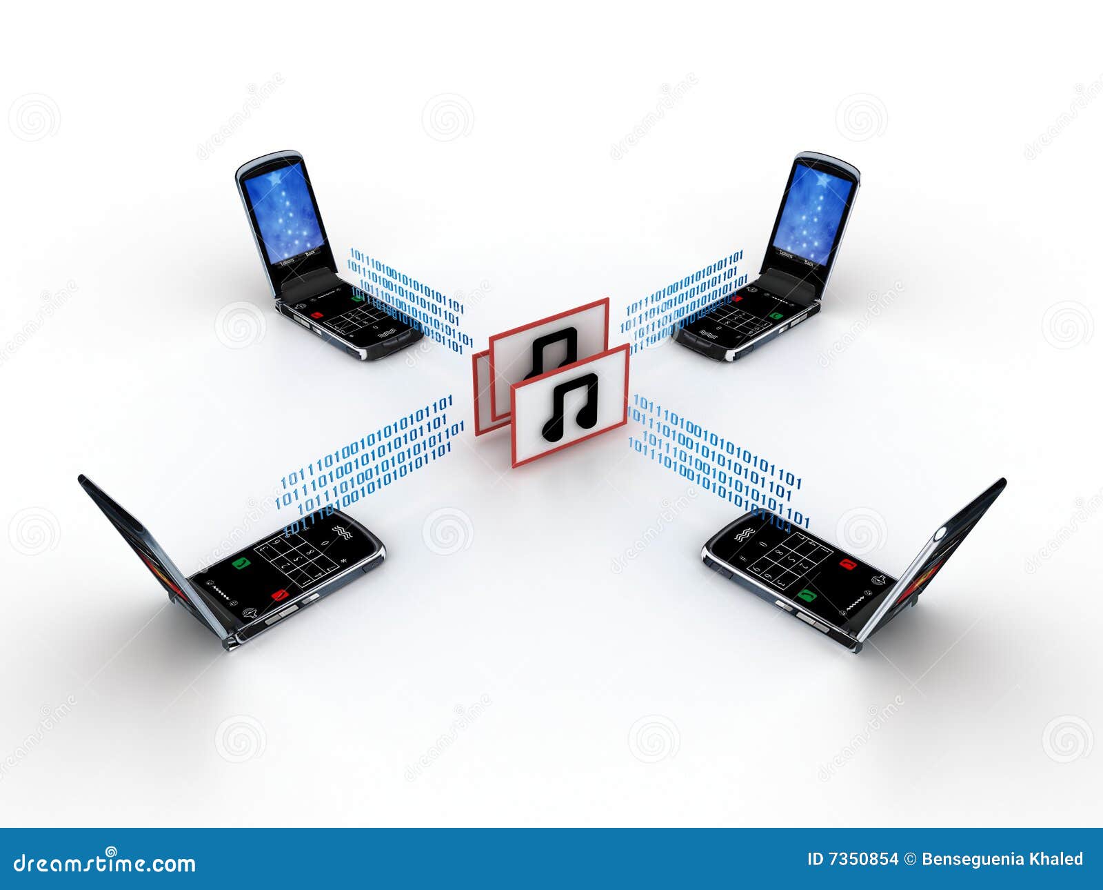 Communication concept stock illustration. Illustration of community ...