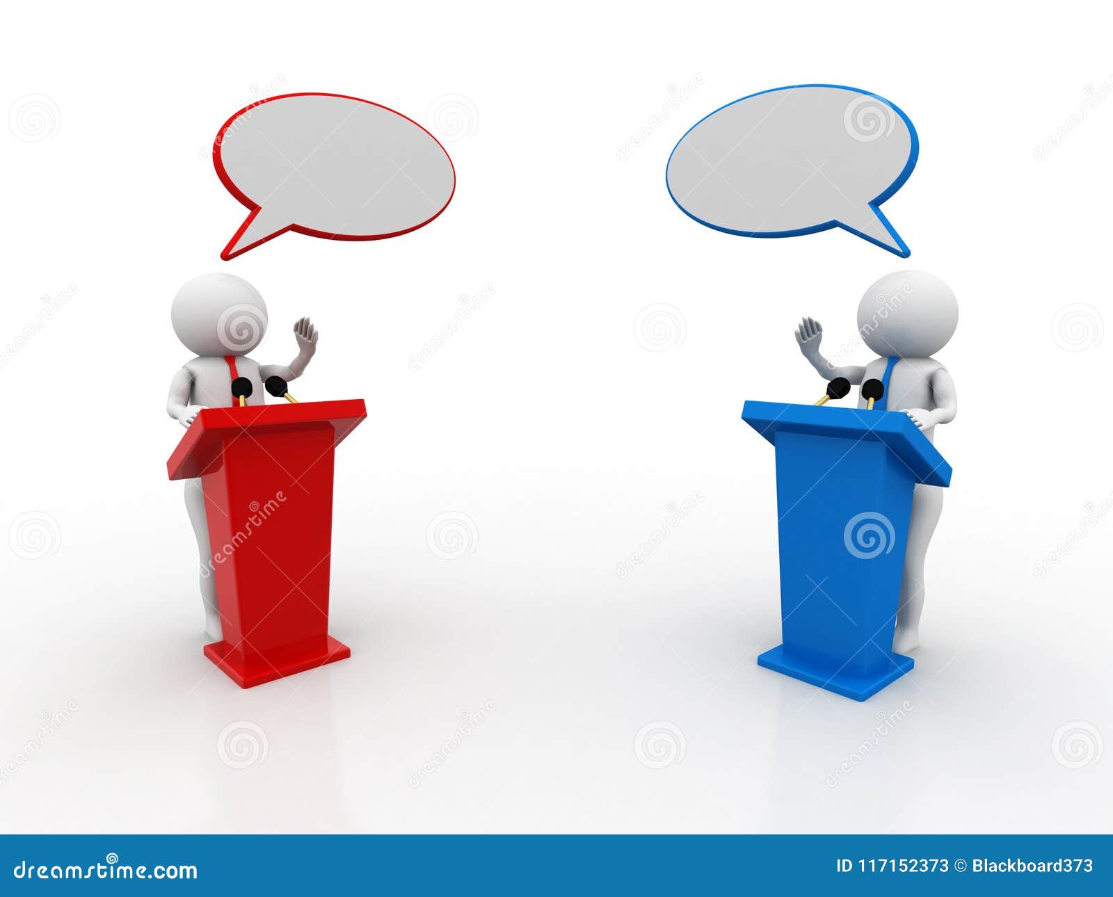 Communication Concept. 3d Render Stock Illustration - Illustration of ...