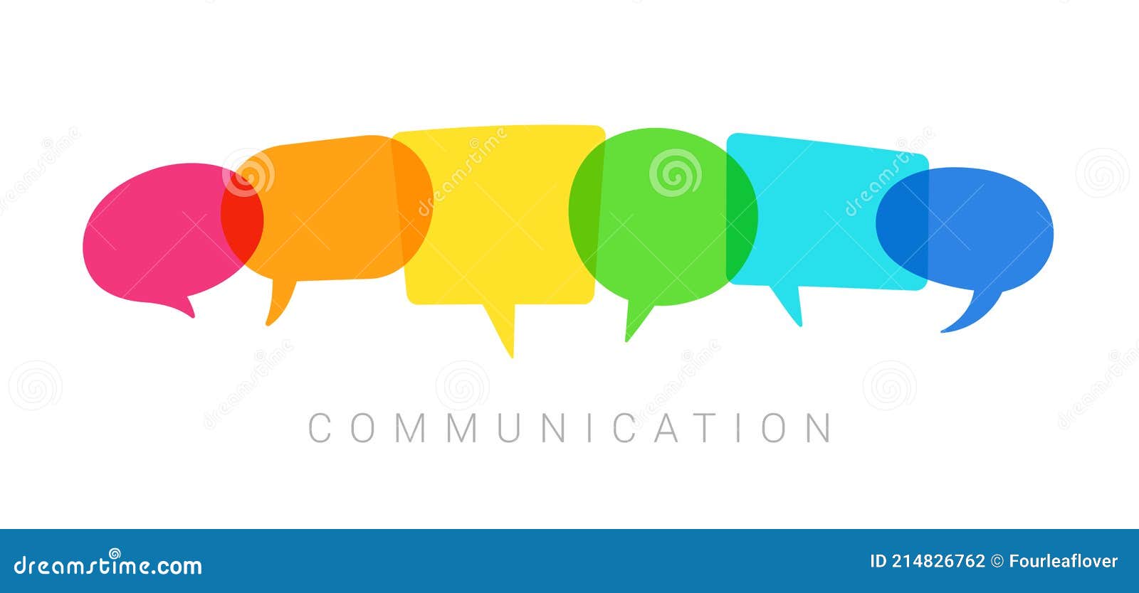 Communication Concept Illustration Stock Vector - Illustration of chat ...