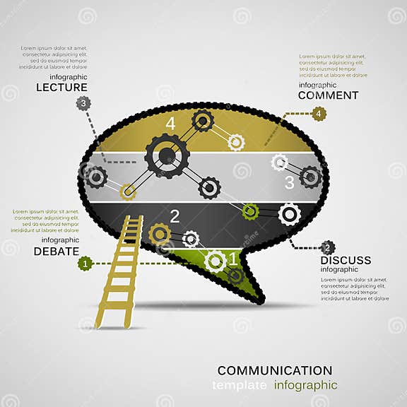 Communication stock vector. Illustration of template - 45939220