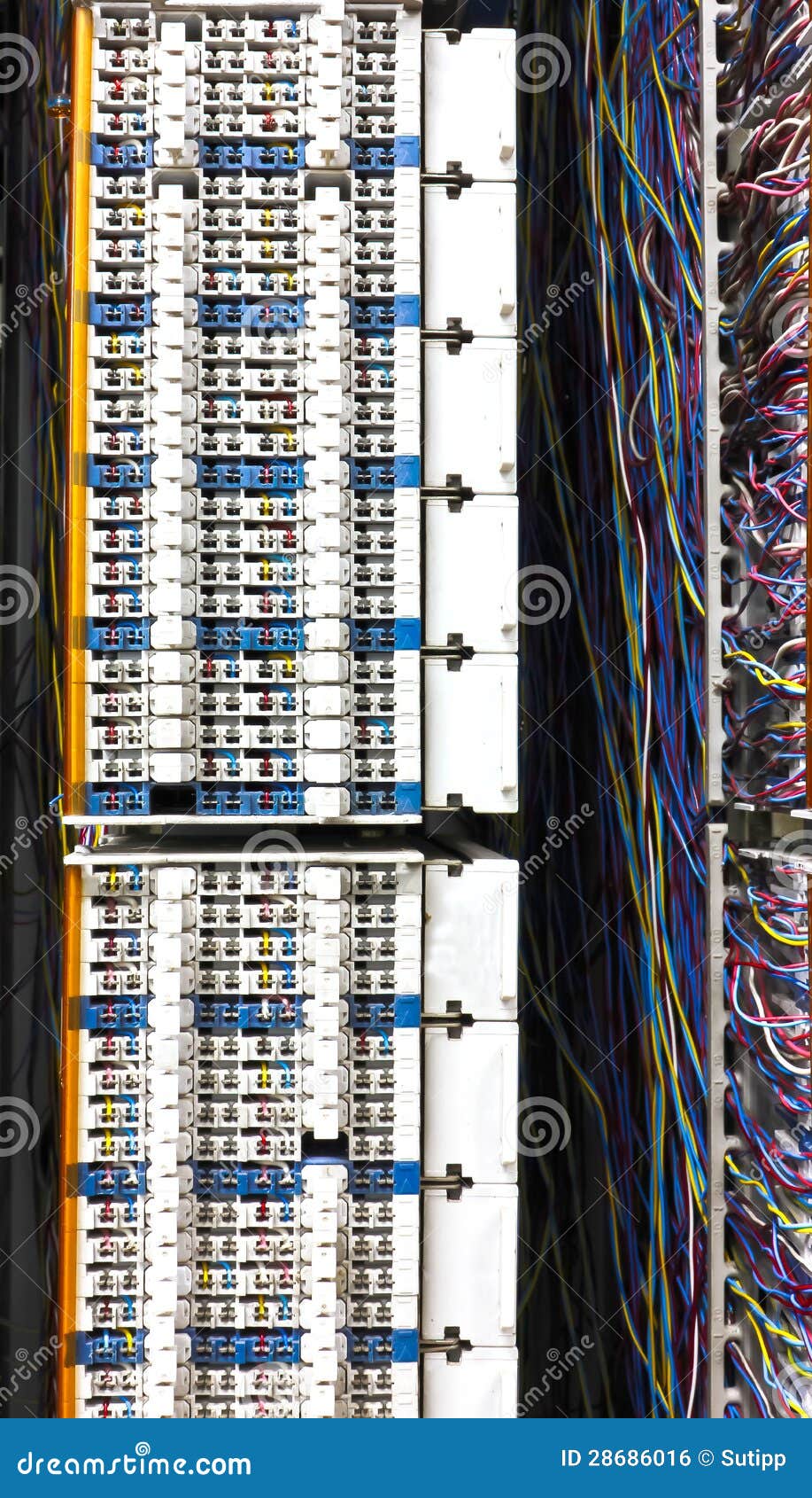 Communication Control Circuit Panel Stock Photo - Image of equipment ...