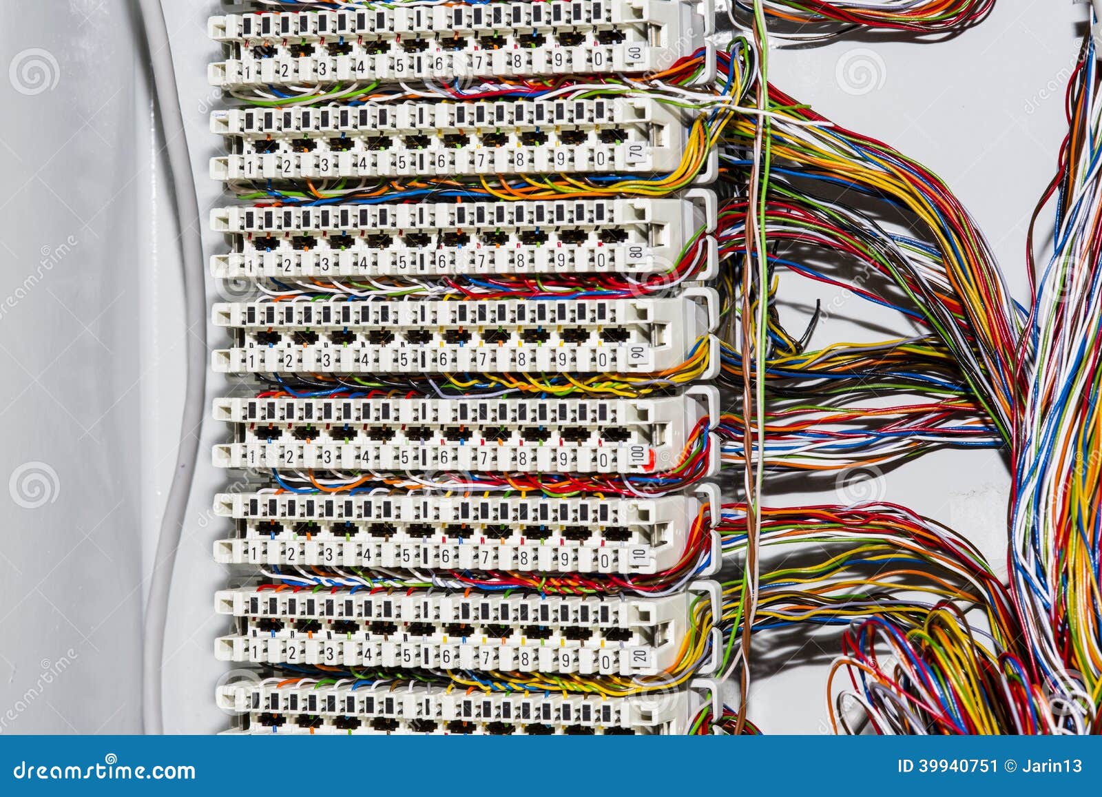 Communication Control Circuit Panel for Phones Stock Image - Image of ...