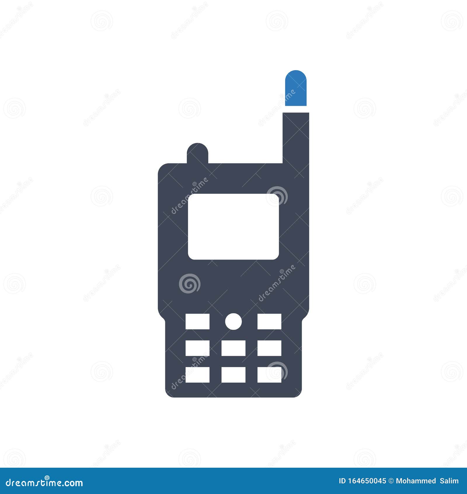 Communication device icon stock vector. Illustration of icon - 164650045