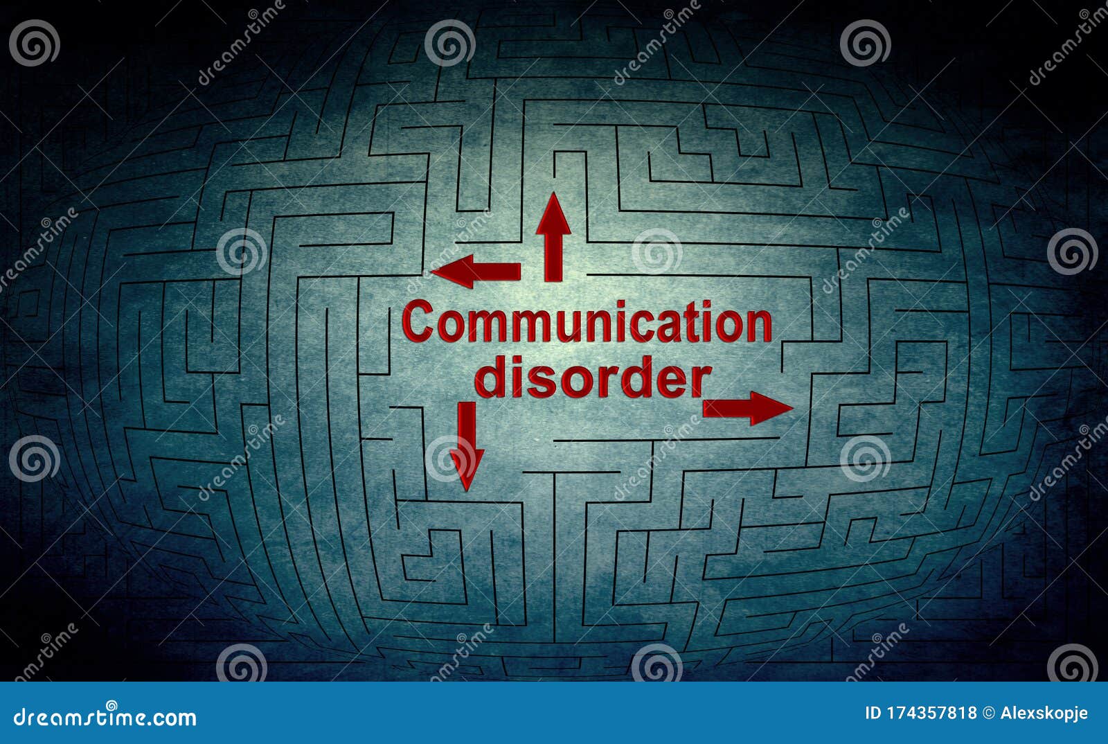 Communication disorder stock photo. Image of disorders - 174357818