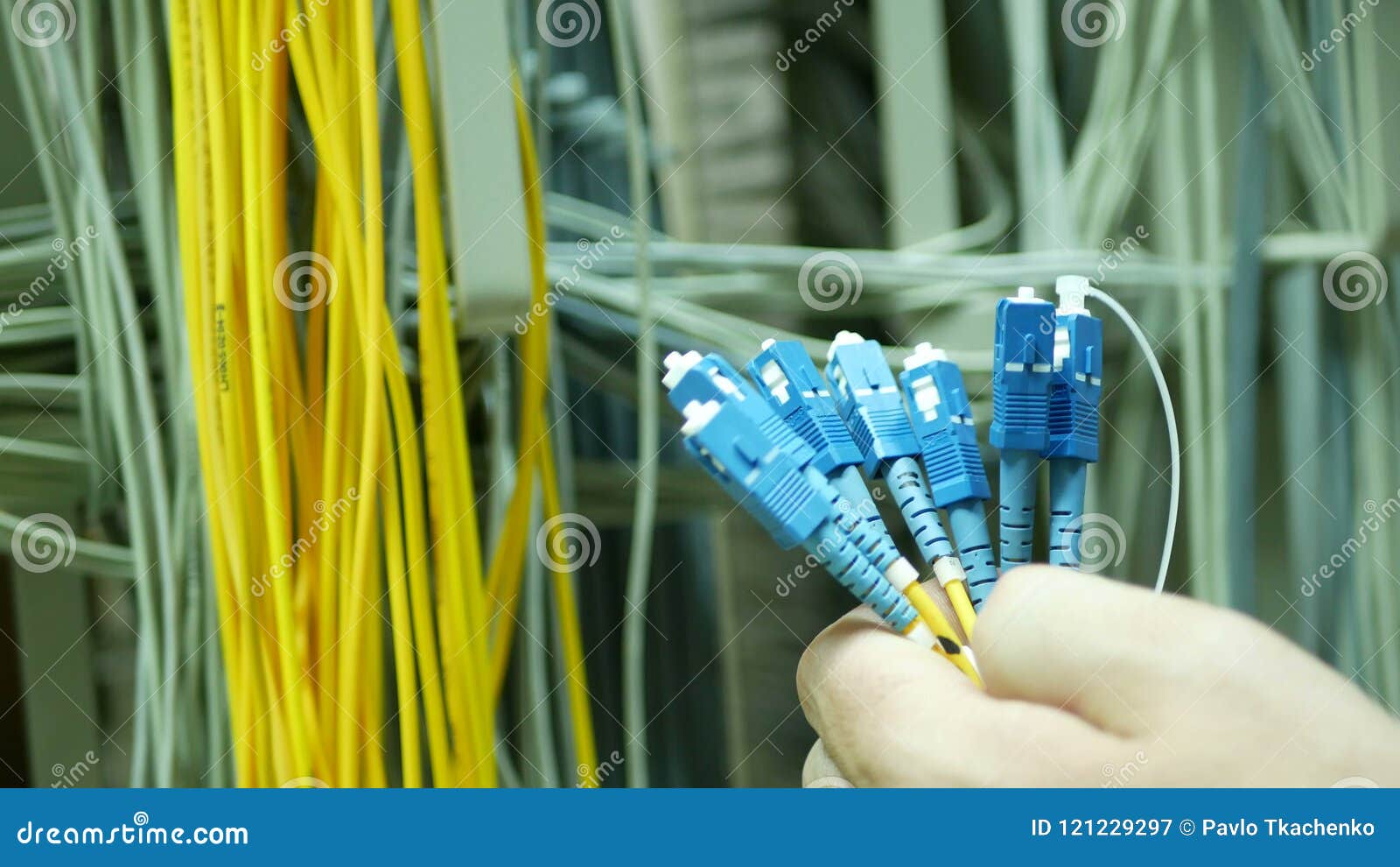 Communication Engineer Restores Systems Stock Image - Image of database ...