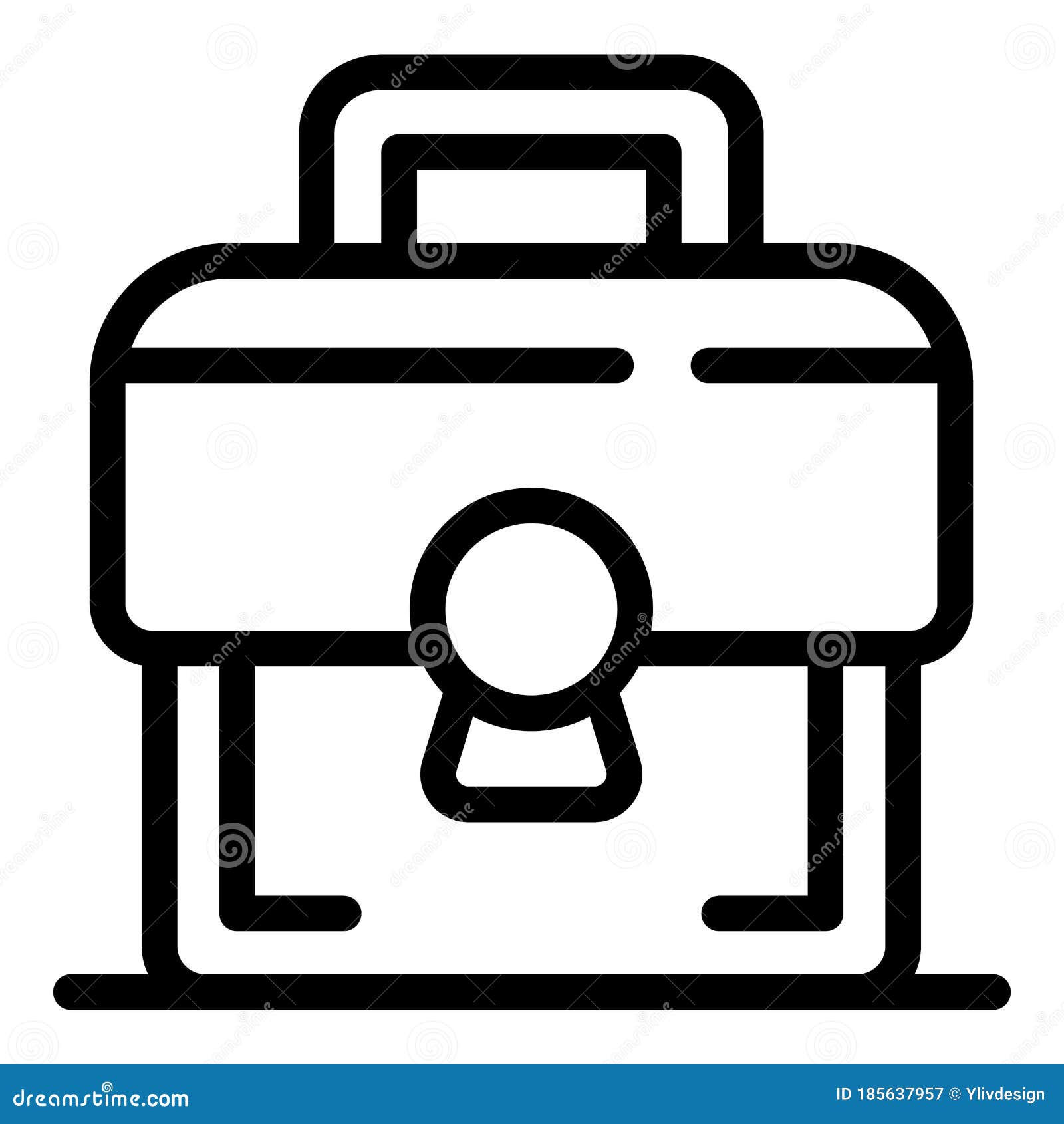 Communication Engineer Tool Box Icon, Outline Style Stock Vector ...