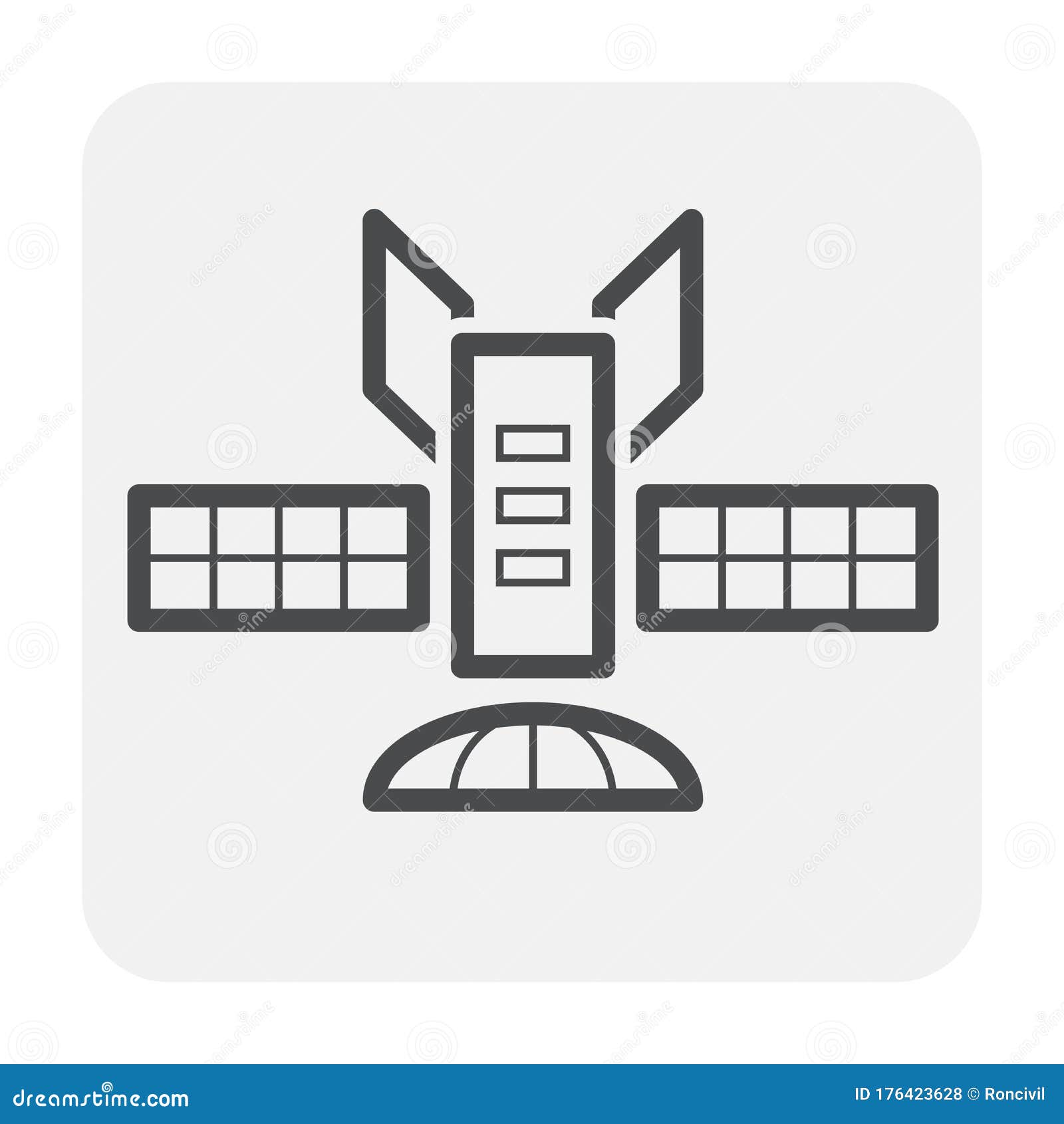 Communication Equipment Icon Stock Vector - Illustration of internet ...
