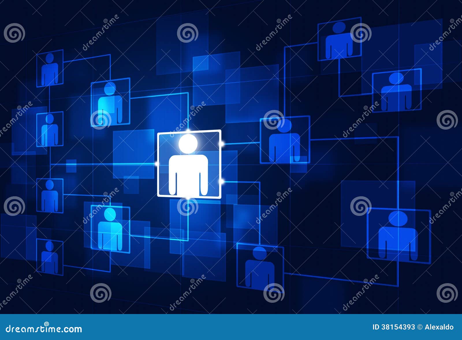Communication Chart With Icons And Keywords Royalty-Free Stock Photo ...
