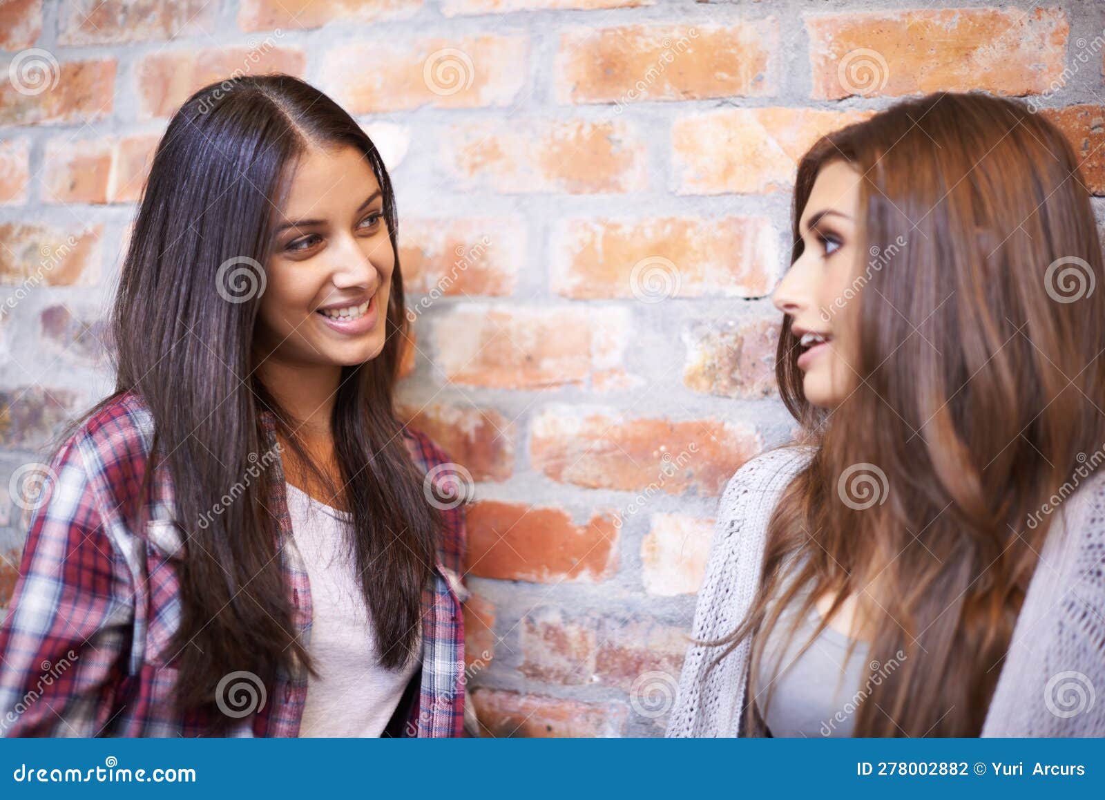 Communication, Friends and Women in University in Conversation, Talking ...