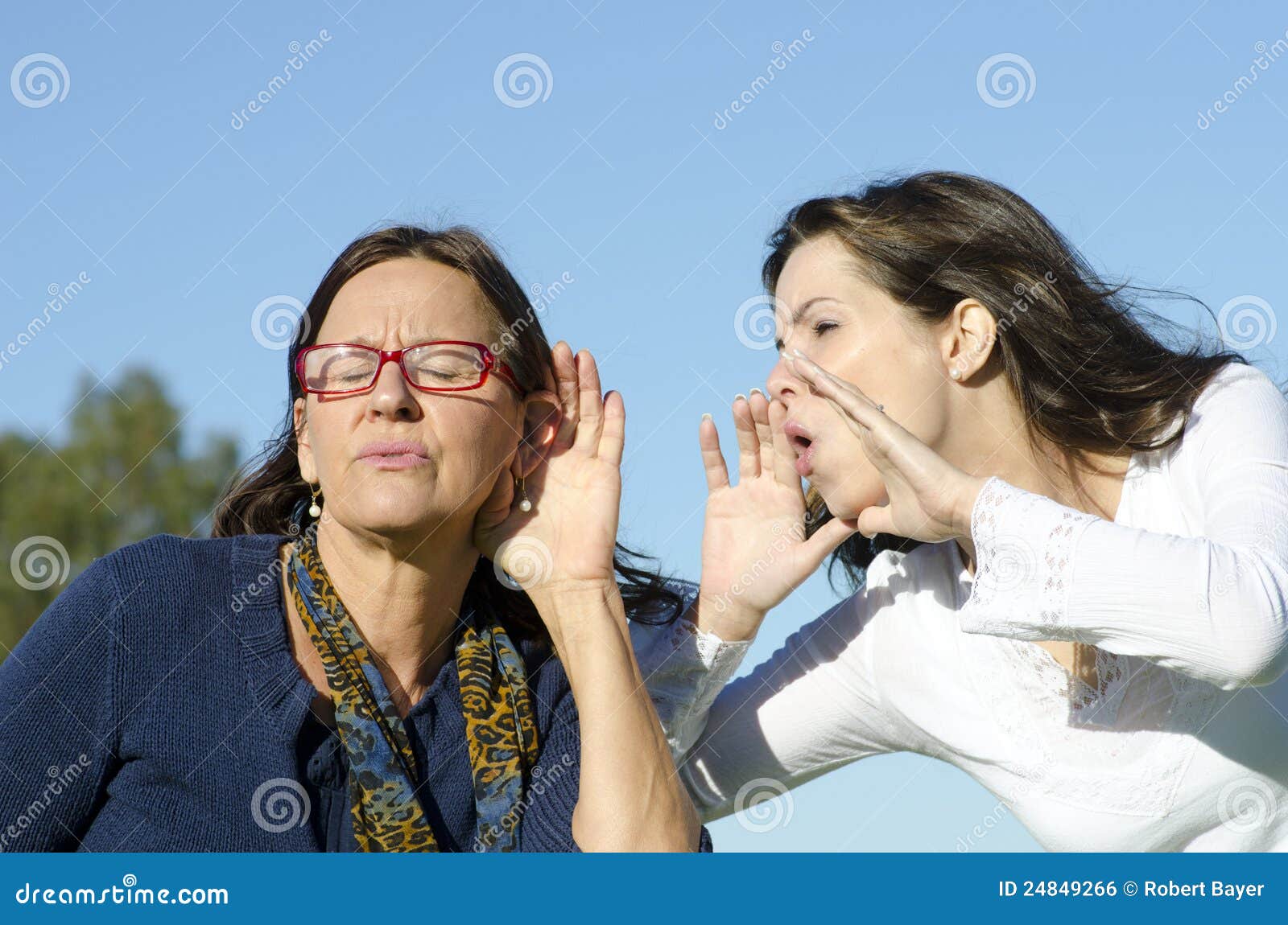 Communication between Generations Stock Photo - Image of mature ...