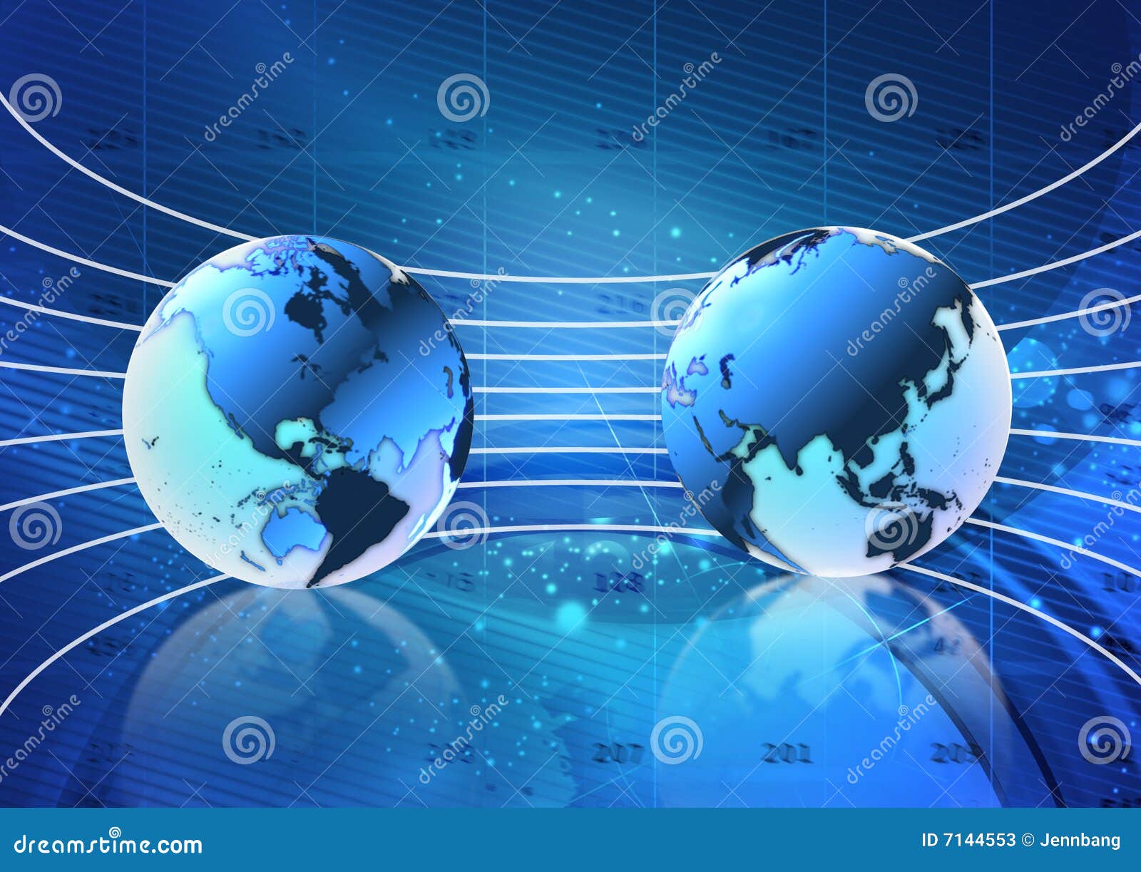 Communication globe stock illustration. Illustration of communication ...