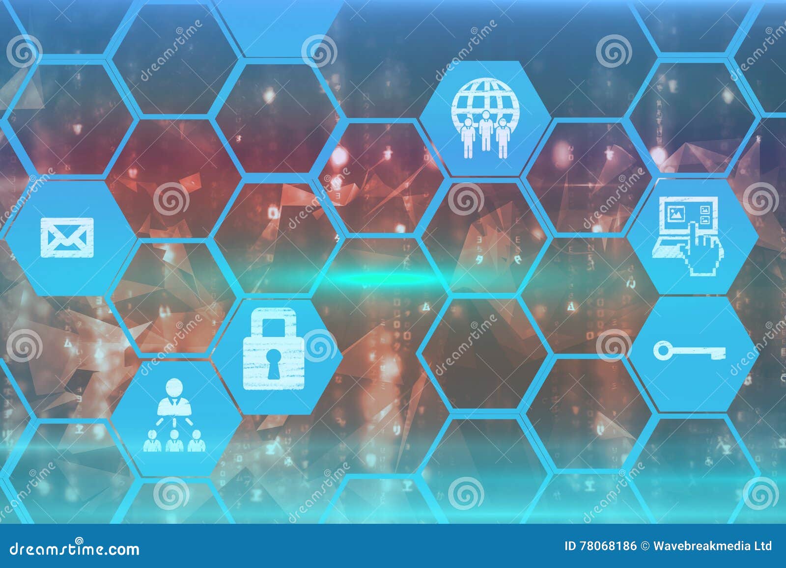 Communication graphics stock illustration. Illustration of connection ...