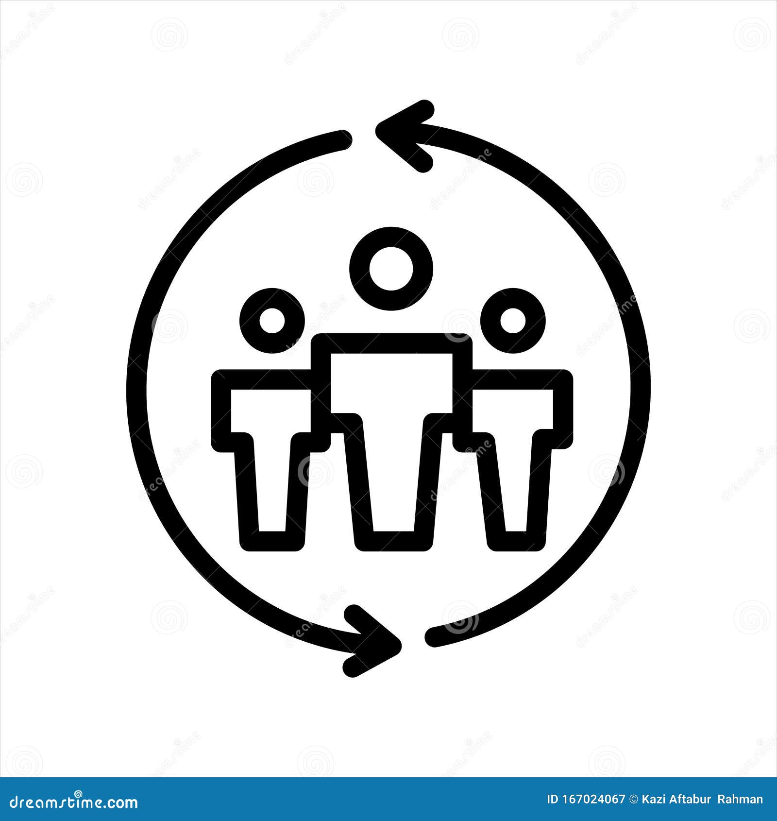 Communication Group Icon Symbol Illustration Design Stock Vector ...