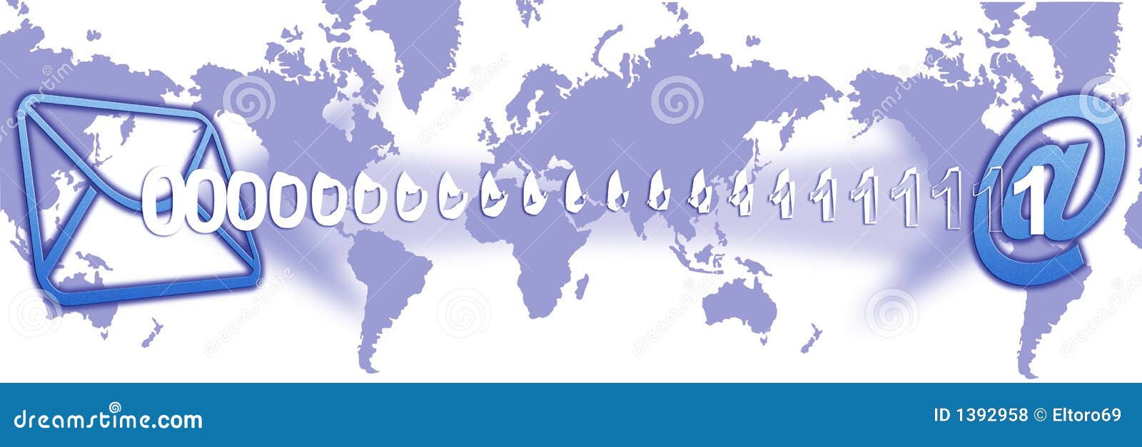 Communication header stock illustration. Illustration of internet - 1392958