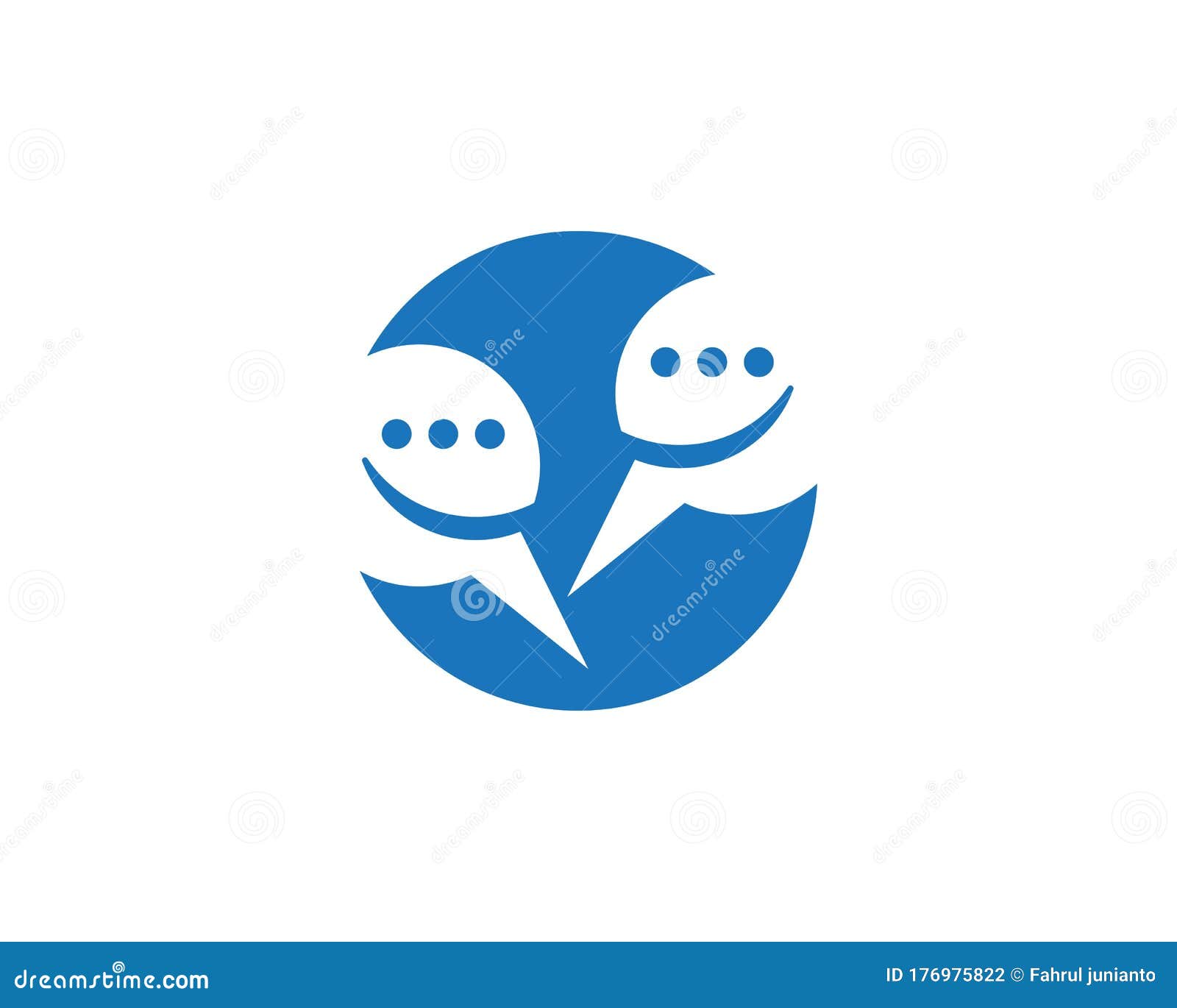 Communication Icon Logo Vector Template Stock Illustration - Illustration of business, logo ...