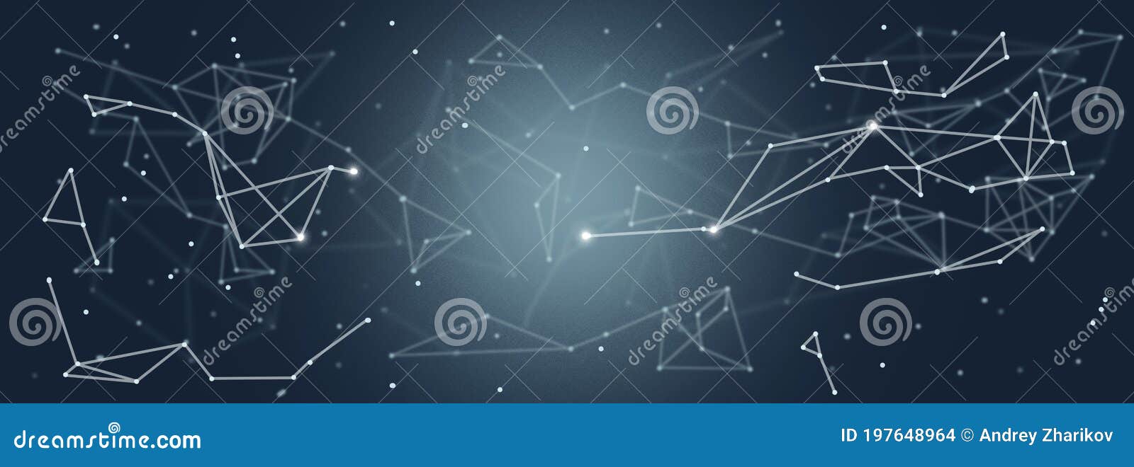 Communication, Internet, Electronic, Points, Lines, Light, Open Spaces ...