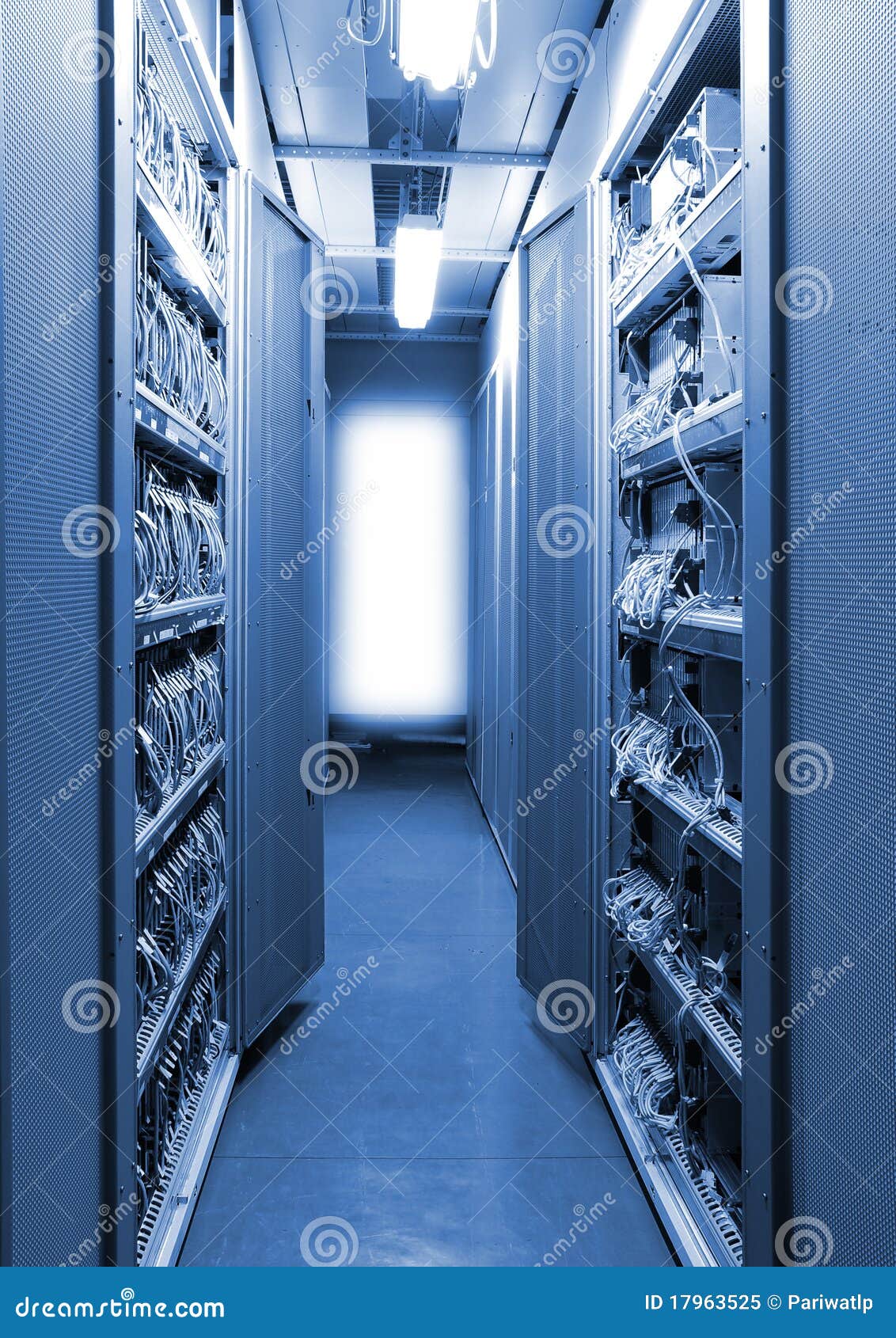 The Communication and Internet Network Server Stock Image - Image of ...