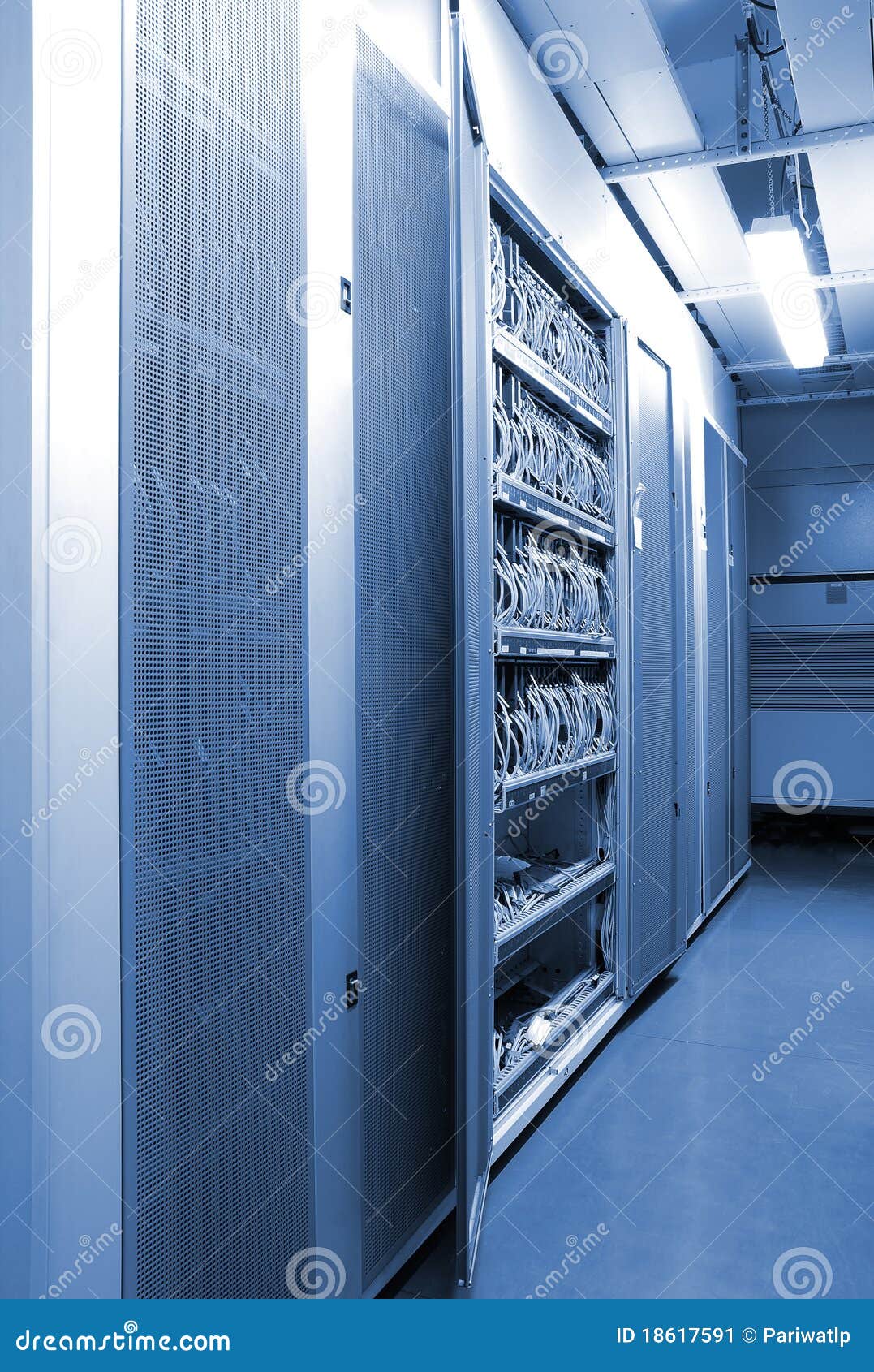 The Communication and Internet Network Server Stock Image - Image of ...