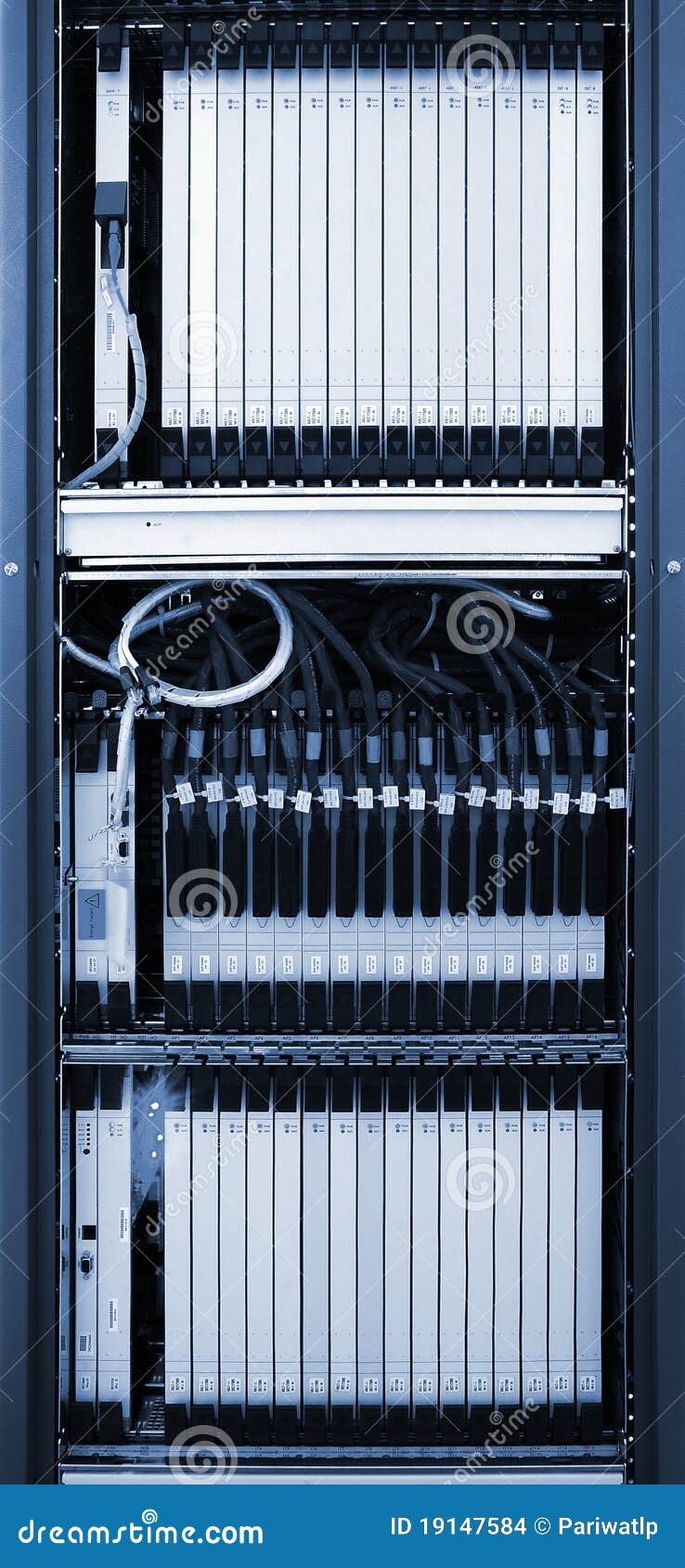 The Communication and Internet Network Server Stock Photo - Image of ...