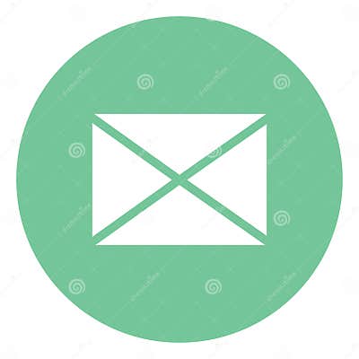 Communication letter, icon stock vector. Illustration of letter - 259785160