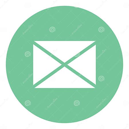 Communication letter, icon stock vector. Illustration of letter - 259785160