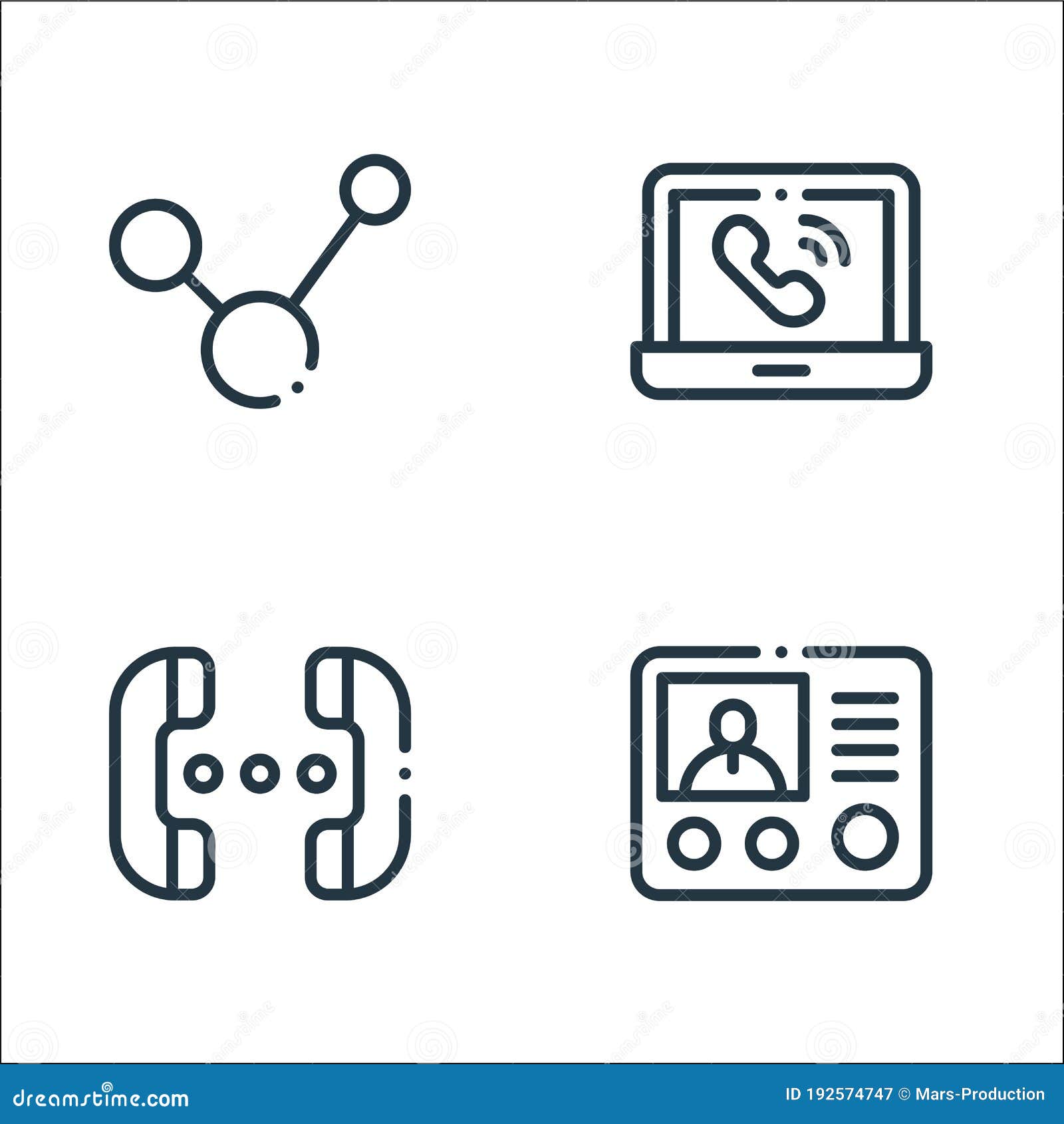 Linear Conversation Icon From Blogger And Influencer Outline Collection ...