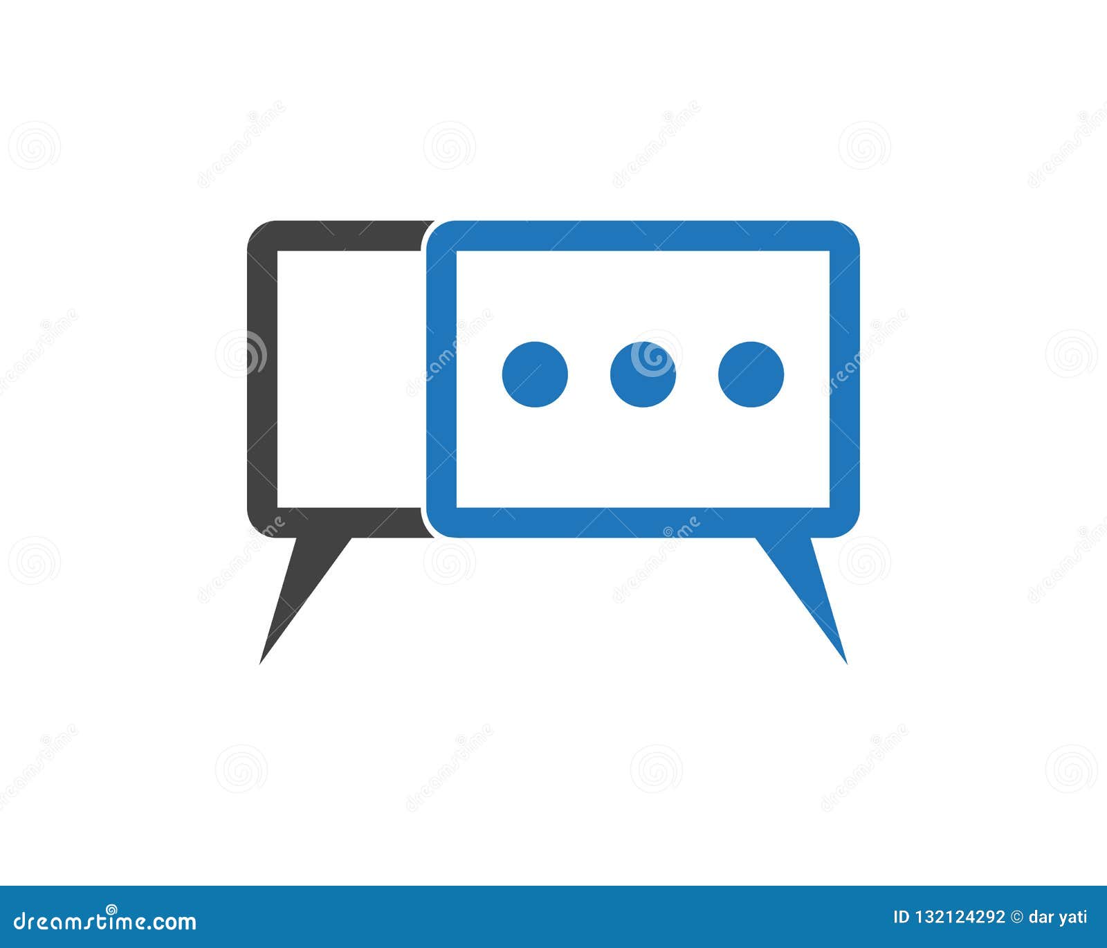 Communication Logo Template Design Stock Vector - Illustration of ...