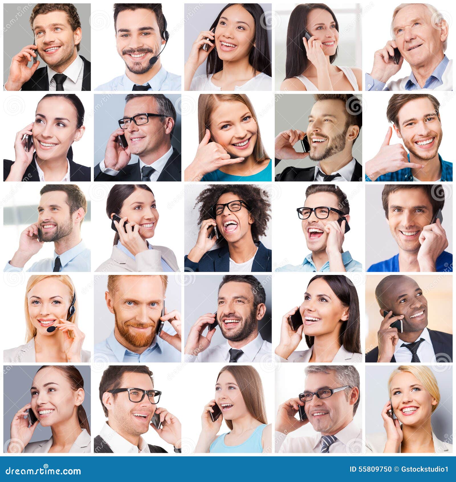 Communication Makes People Closer. Stock Photo - Image of candid ...