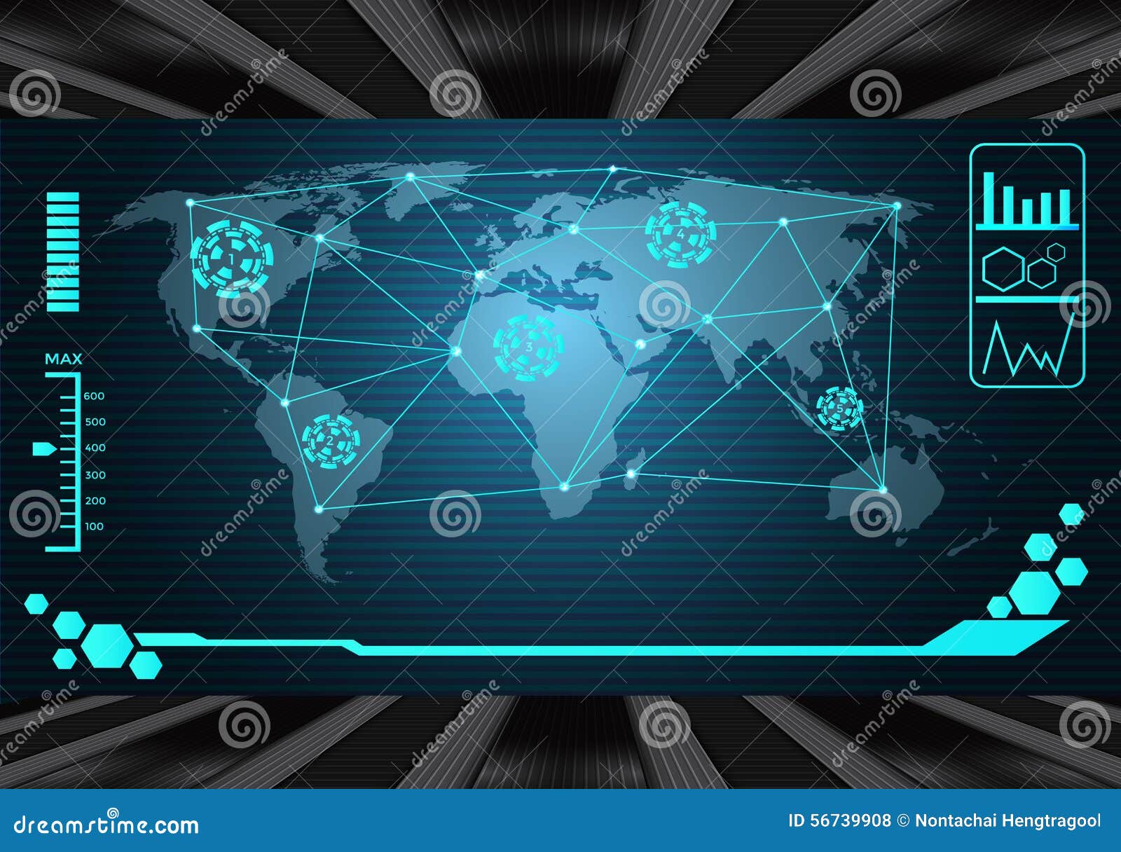 Communication map stock illustration. Illustration of abstract - 56739908