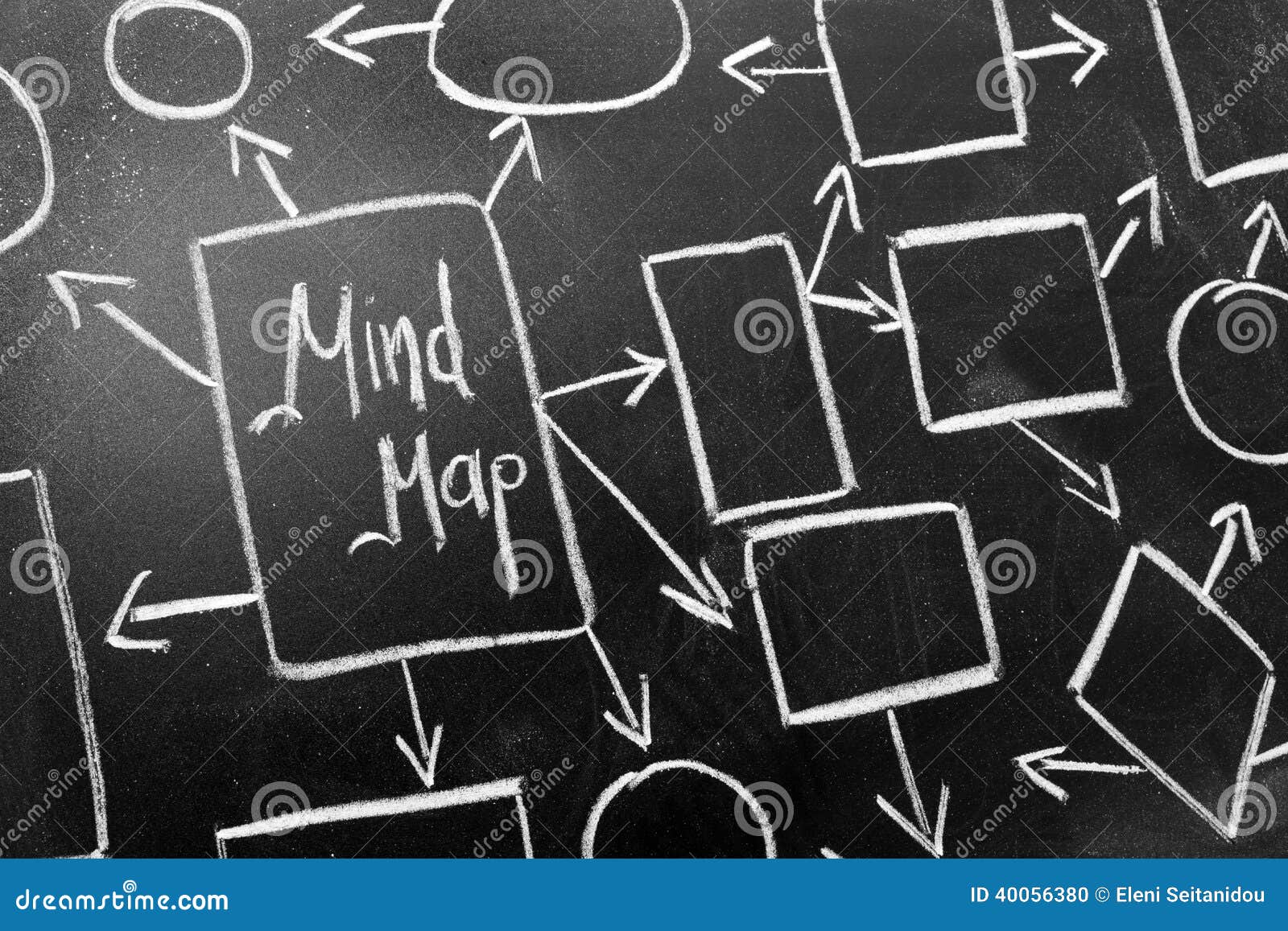 Communication mapping stock photo. Image of mapping, chalk - 40056380