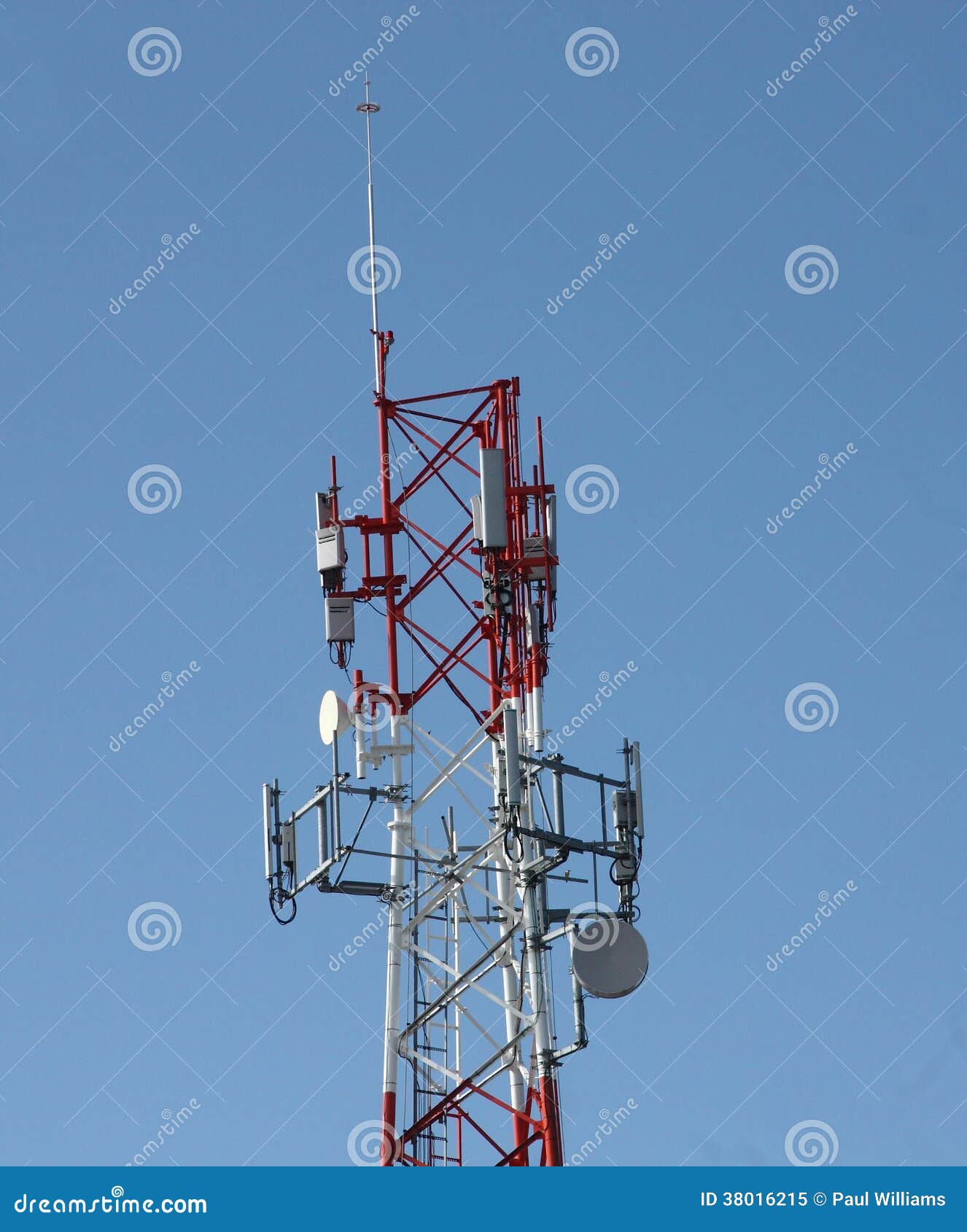 Communication Mast stock image. Image of high, coms, radio - 38016215
