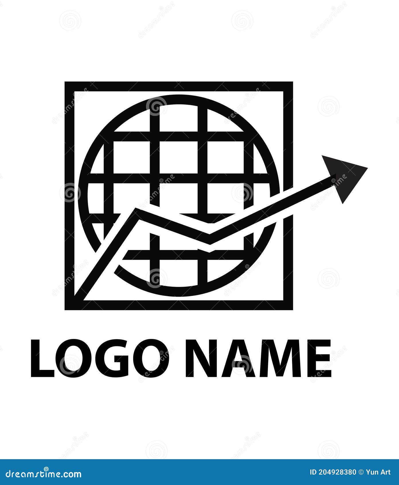 Communication and Network Logo Design Stock Illustration - Illustration ...