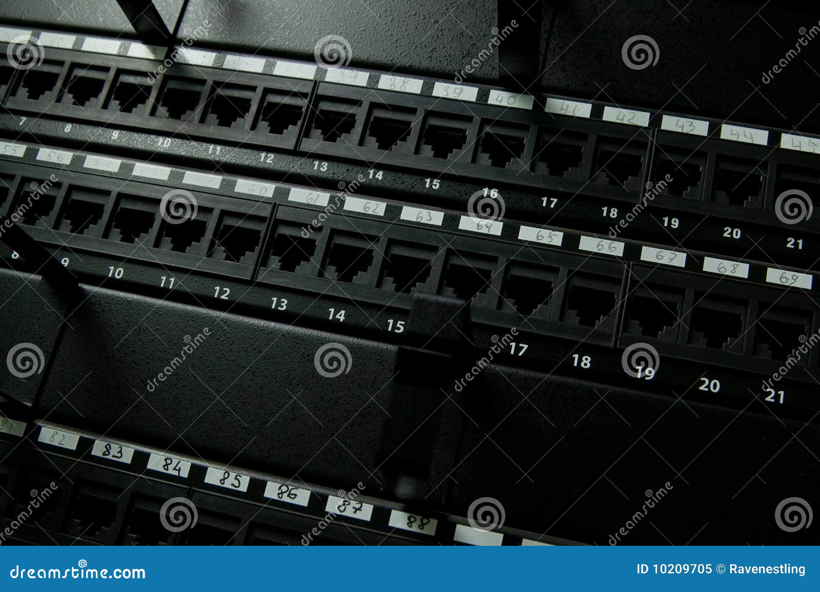 Communication Network Panel Stock Image - Image of panel, outlet: 10209705