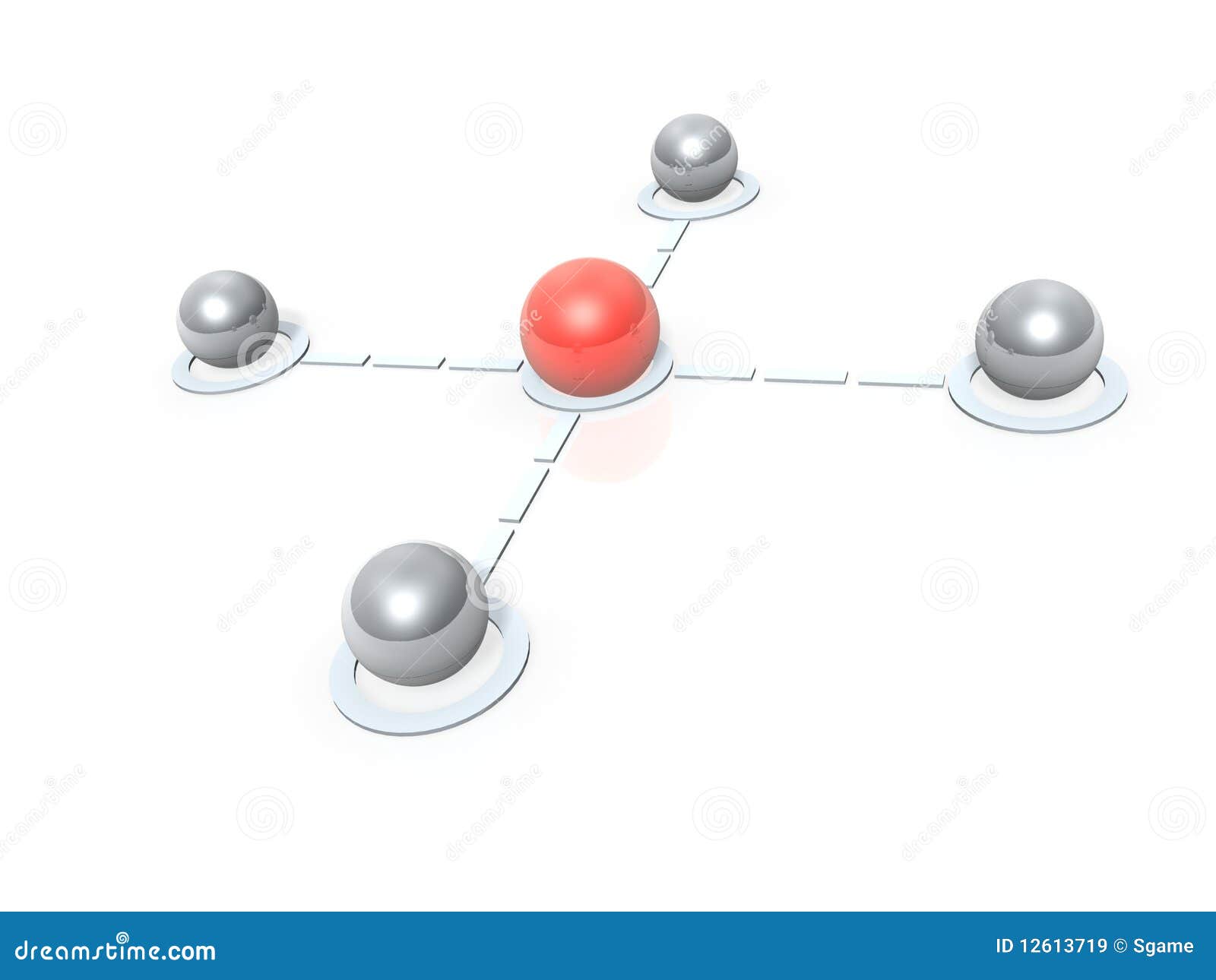 Communication Nodes Royalty-Free Stock Photo | CartoonDealer.com #12613719