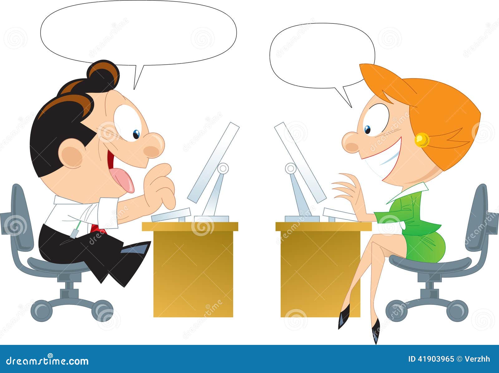 Communication Over the Internet Stock Vector - Illustration of teamwork ...